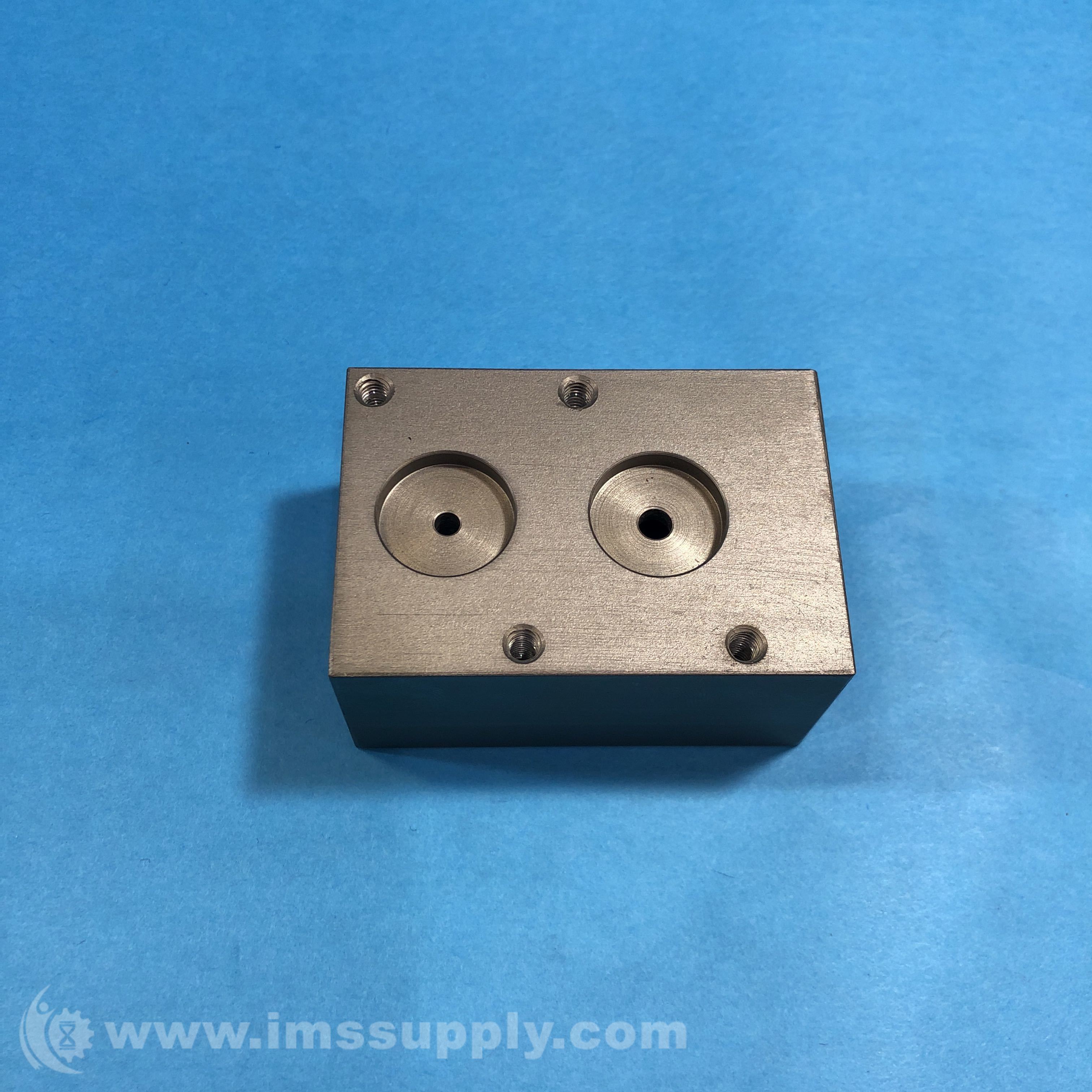 ABB 4N4256 Manifold, Valve Base For Feed Tube Flushing Station - IMS Supply