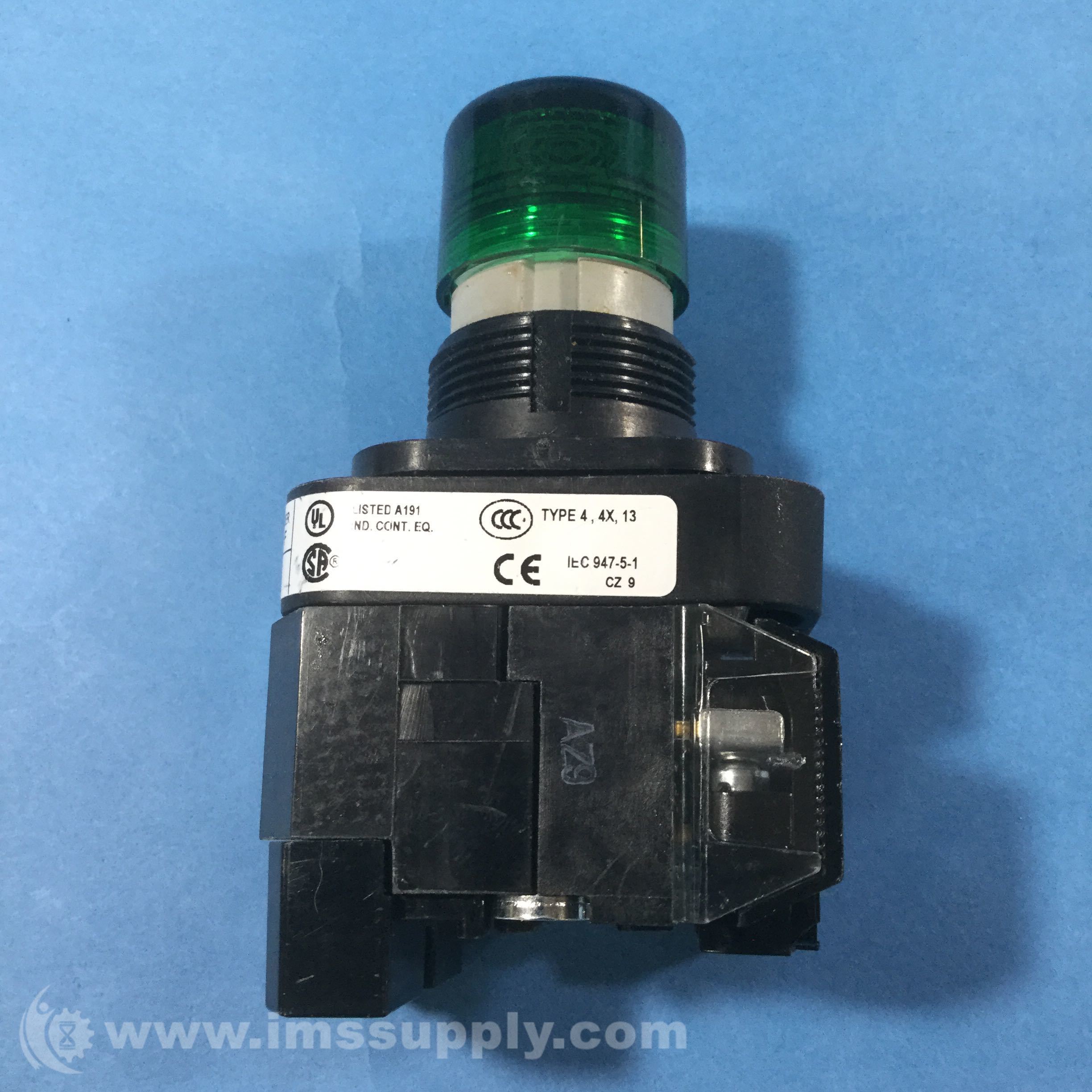 Allen Bradley 800HC-PRB16G 800H Series Illuminated Push Button - IMS Supply