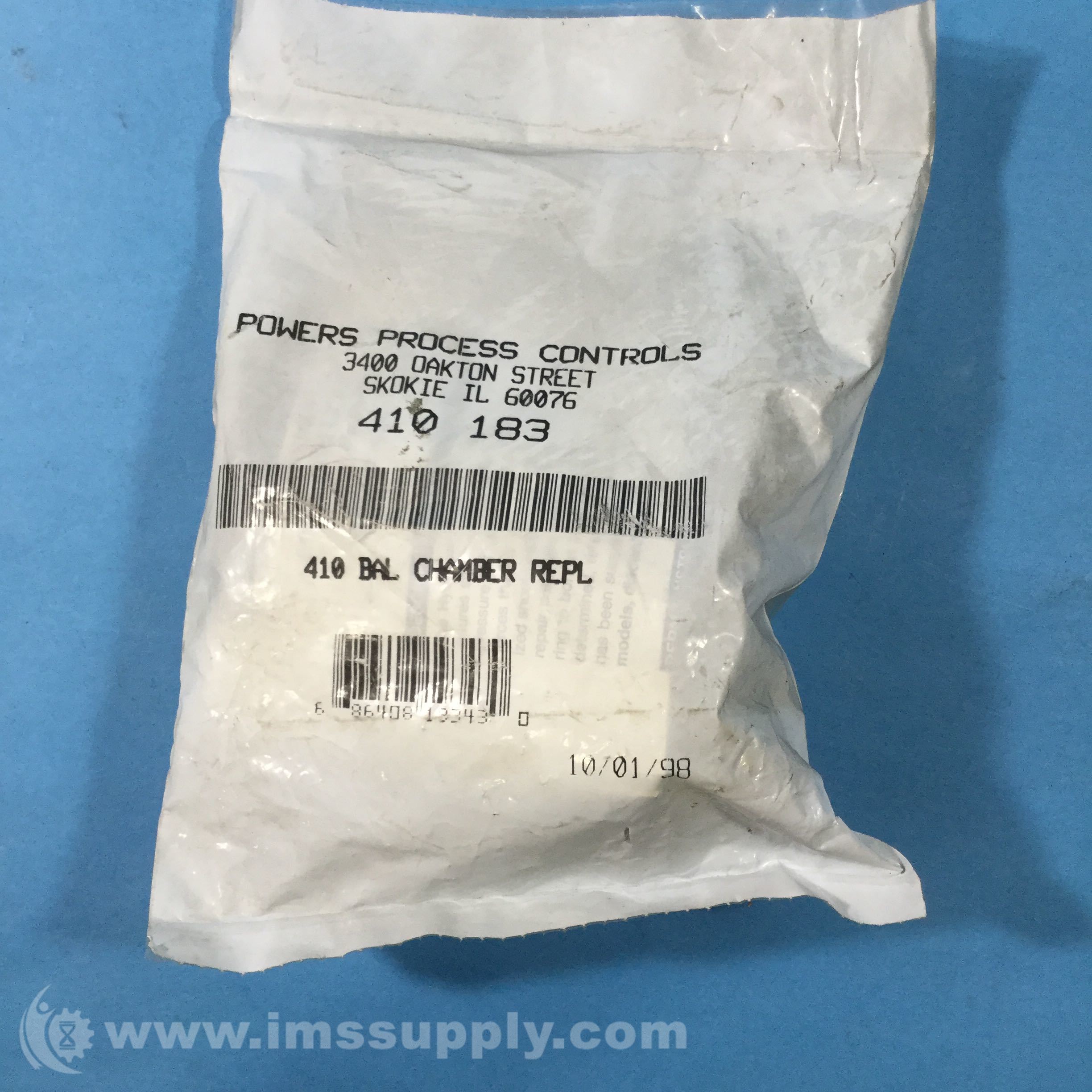 Powers Process Controls 410 183 1/2 Valve Repair Kit 12L - IMS Supply