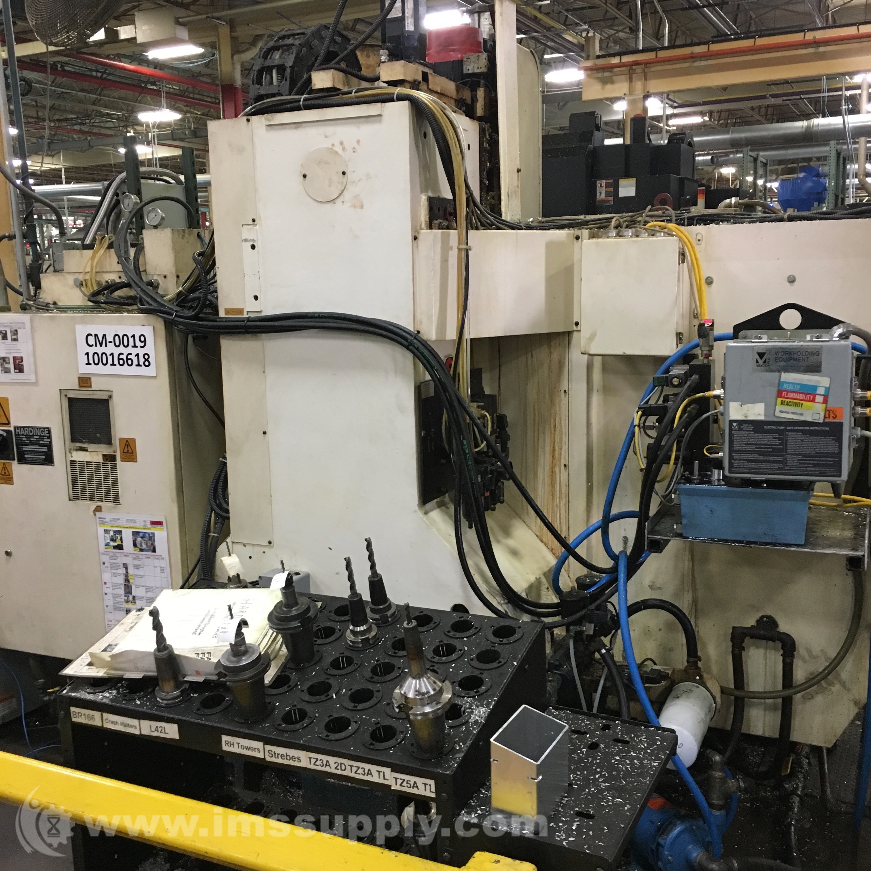 Hardinge Vertical Machining Center VMC 1000-II w/ Chip Collector - IMS ...