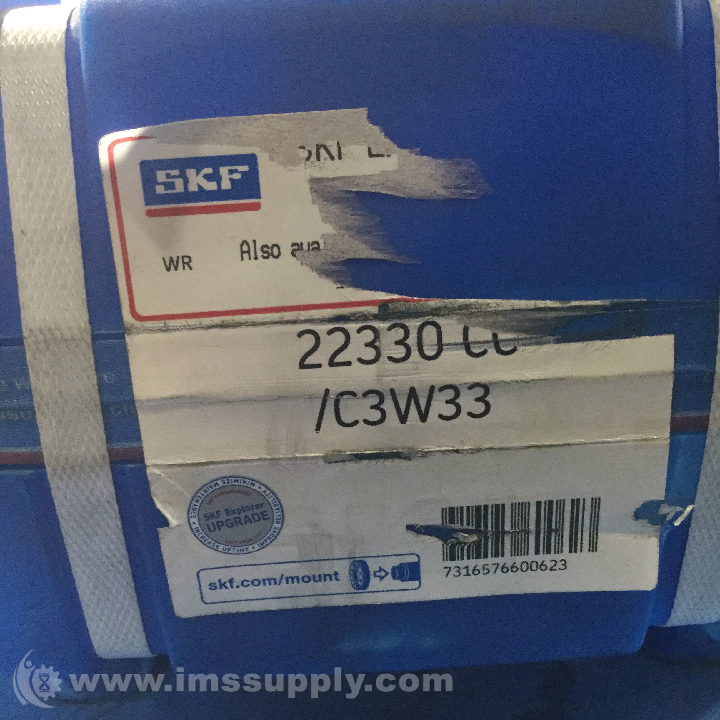 SKF 22330 CC/C3W33 Spherical Roller Bearing - IMS Supply