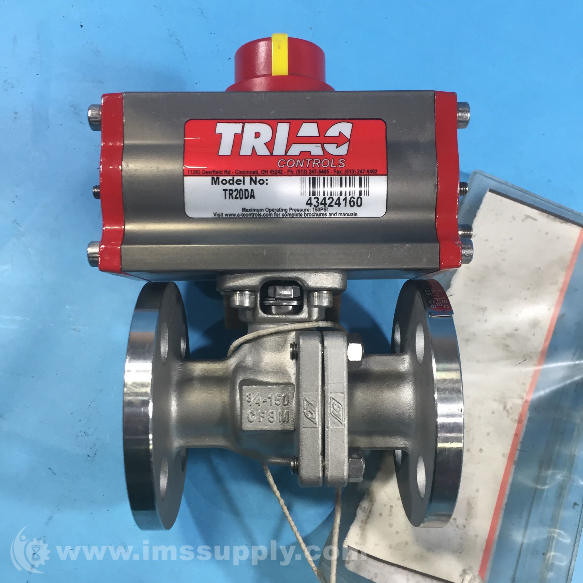 Triac TR20DA Triac Double Acting Actuator - IMS Supply