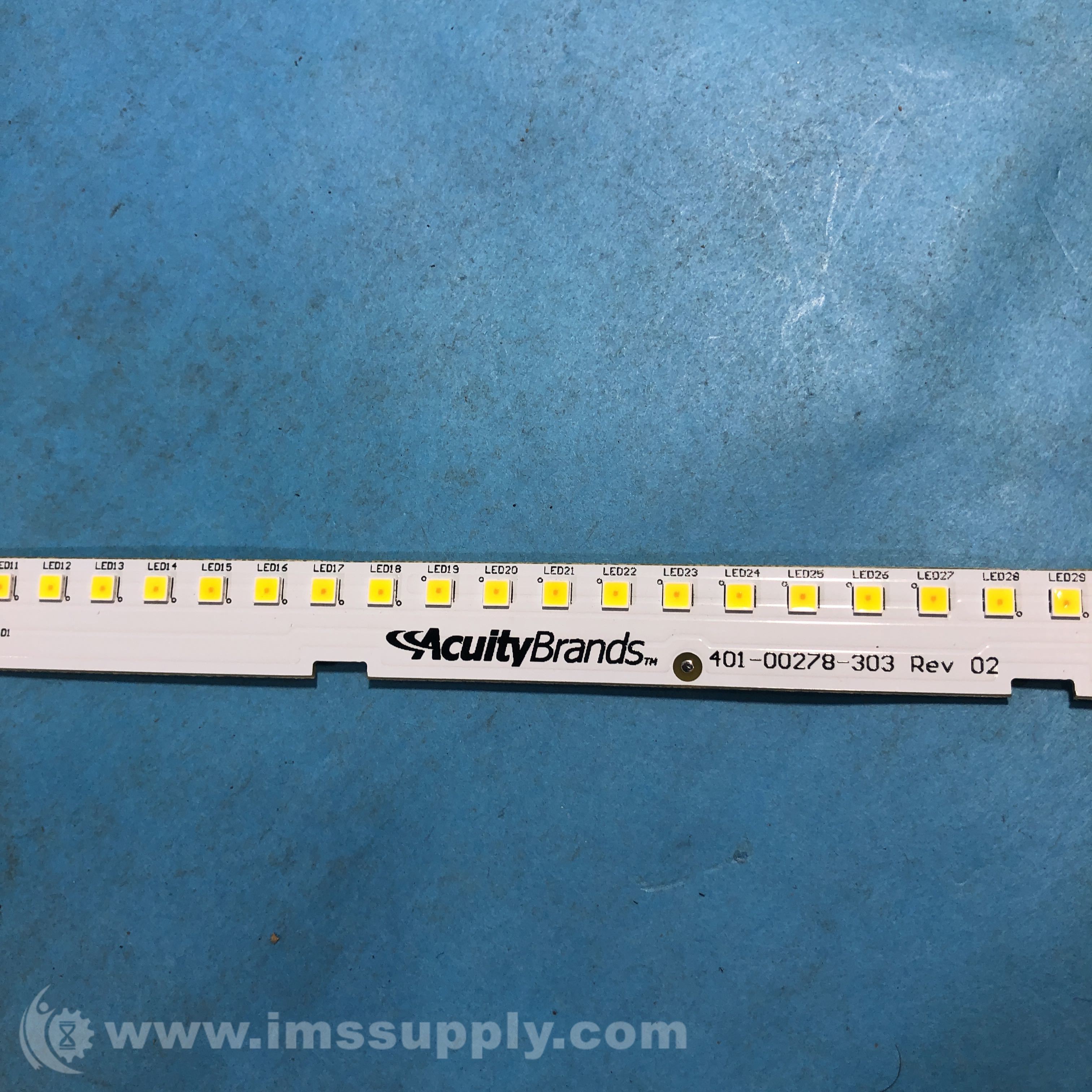 Acuity 401-00278-303 Rev 02 LED Board Bar Strip Light 11.5 - IMS Supply