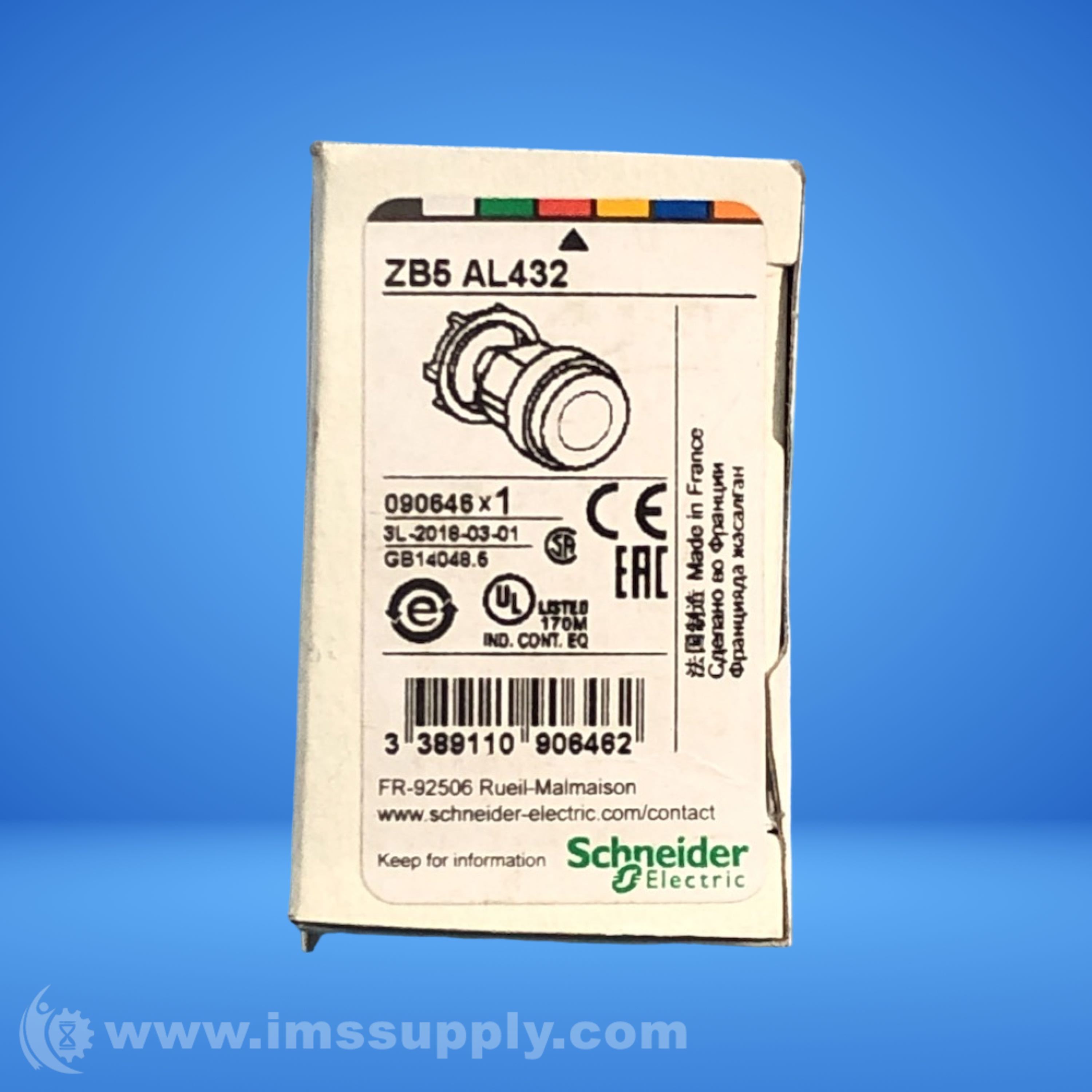 Schneider Electric ZB5 AL432 - IMS Supply