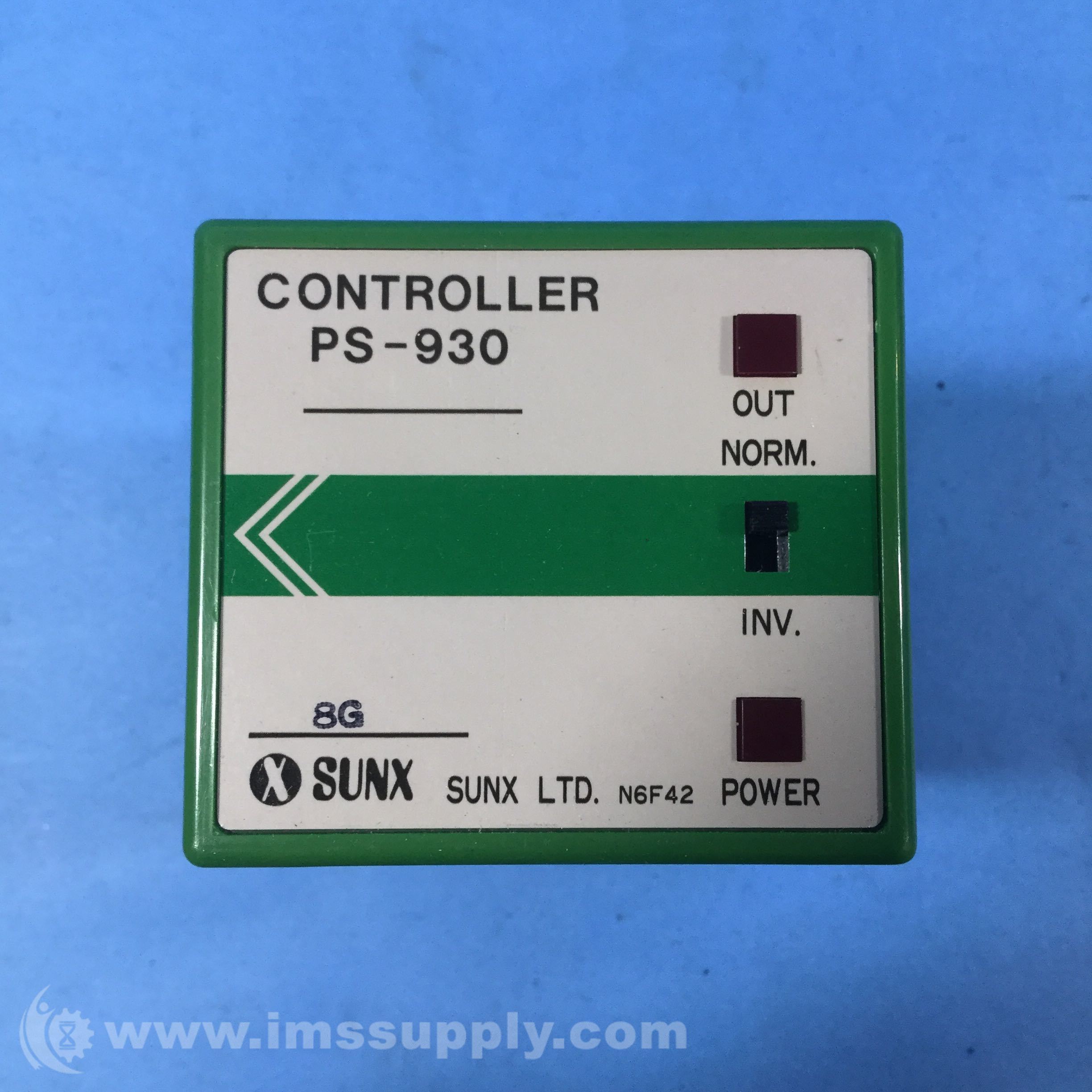 SUNX PS-930 Removable Terminal Block Type Controller - IMS Supply
