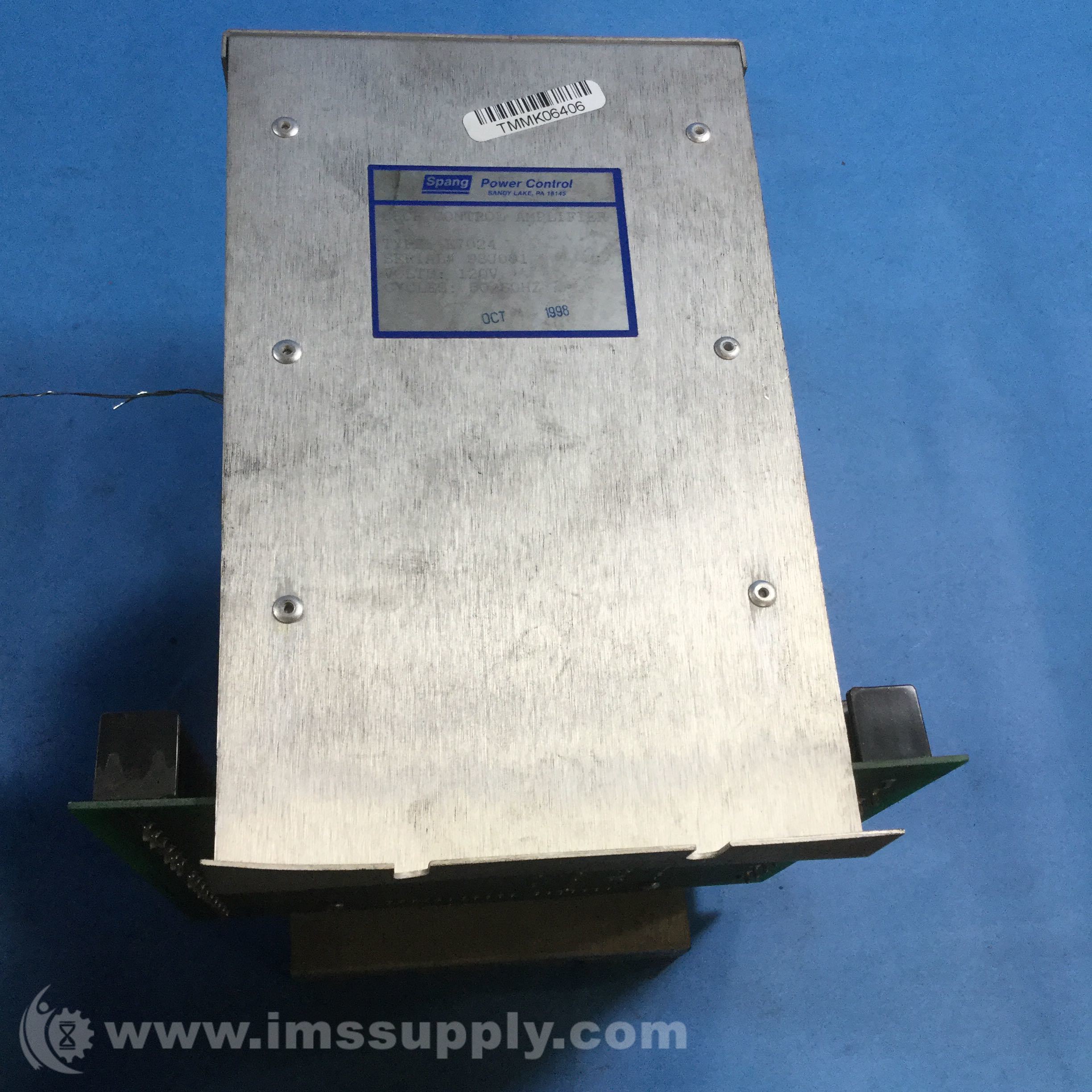 Spang E7024 Control Amplifier 6SCR 120V 50/60HZ - IMS Supply