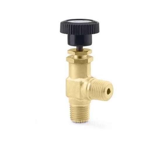 Swagelok B-4JNA2 Brass Screwed-Bonnet Angle-Pattern Needle Valve - IMS ...