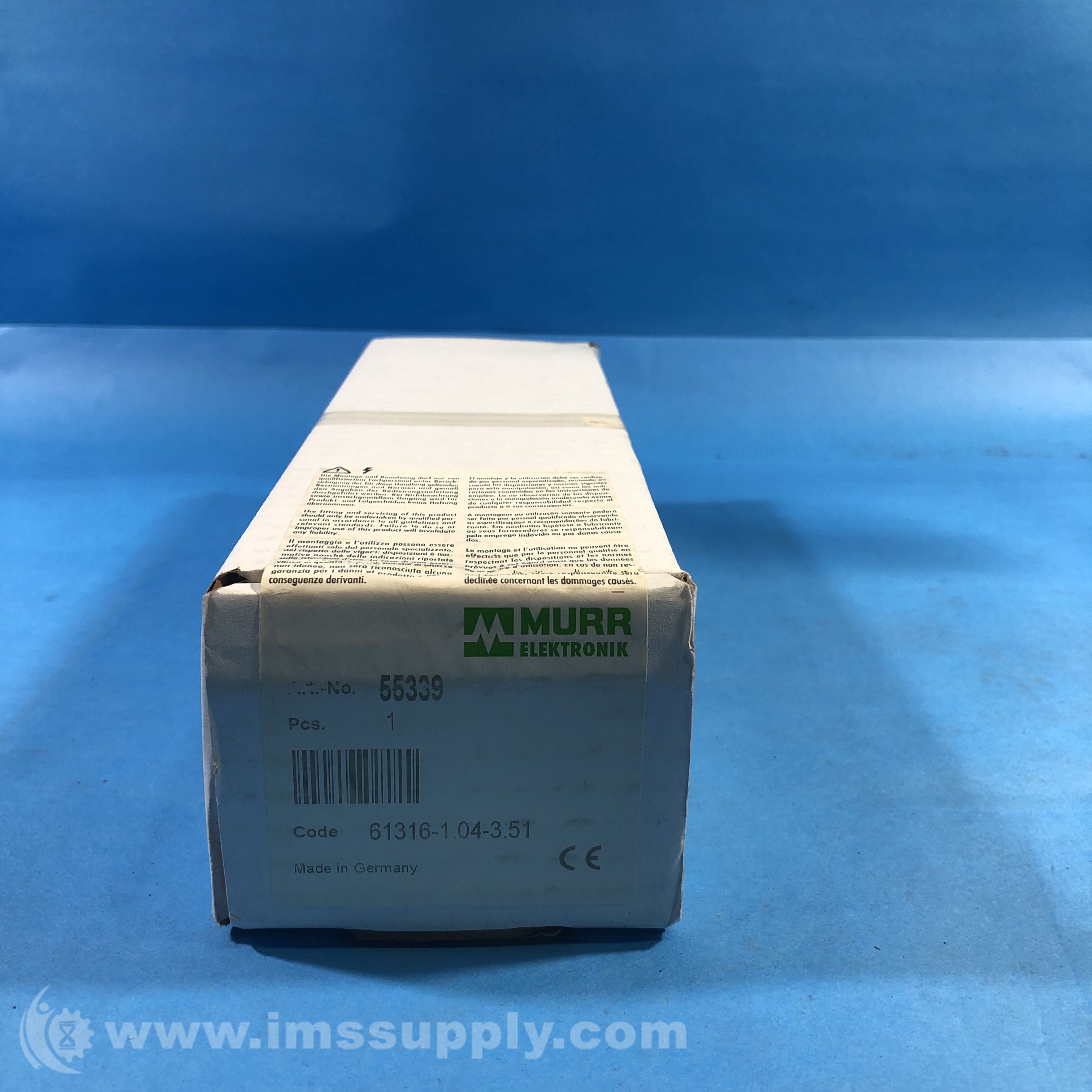 Murr Elektronik 55339 MVK ProfiNet Compact Module, Metal - IMS Supply