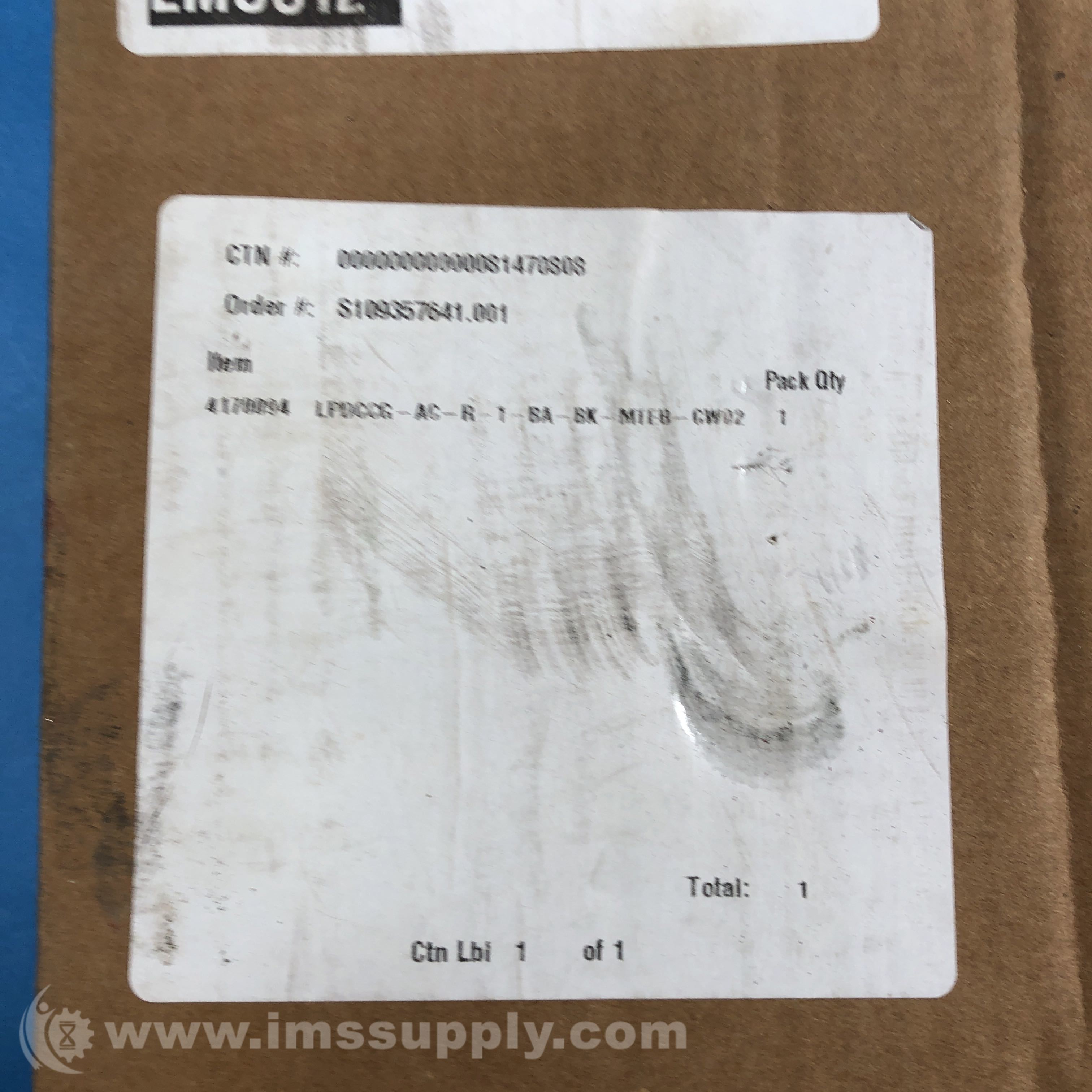 Isolite LPDCCGAC01AACNRDBK IN USE SIGN - IMS Supply