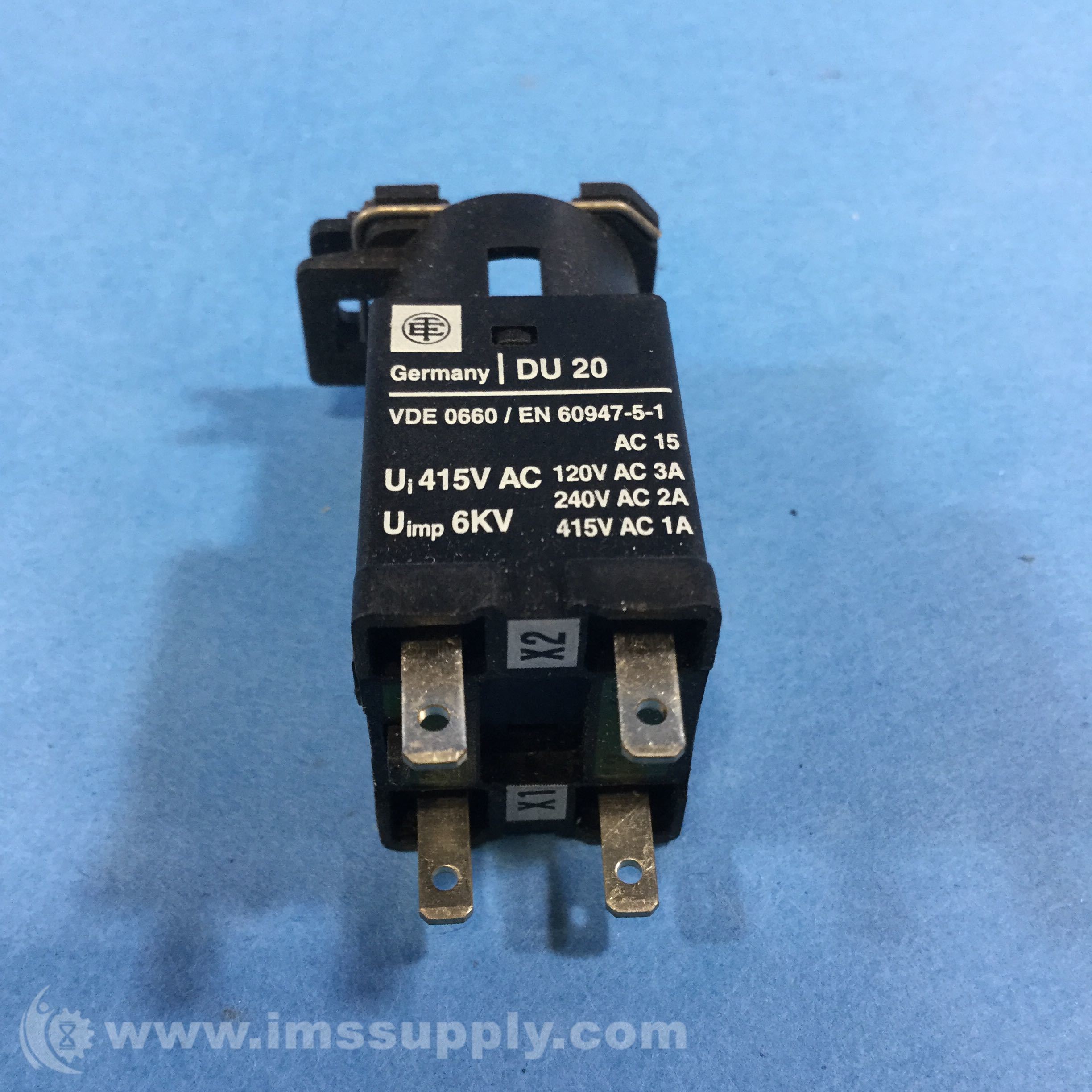 Telemecanique DU20 DU 20 Contact Block T27784 - IMS Supply