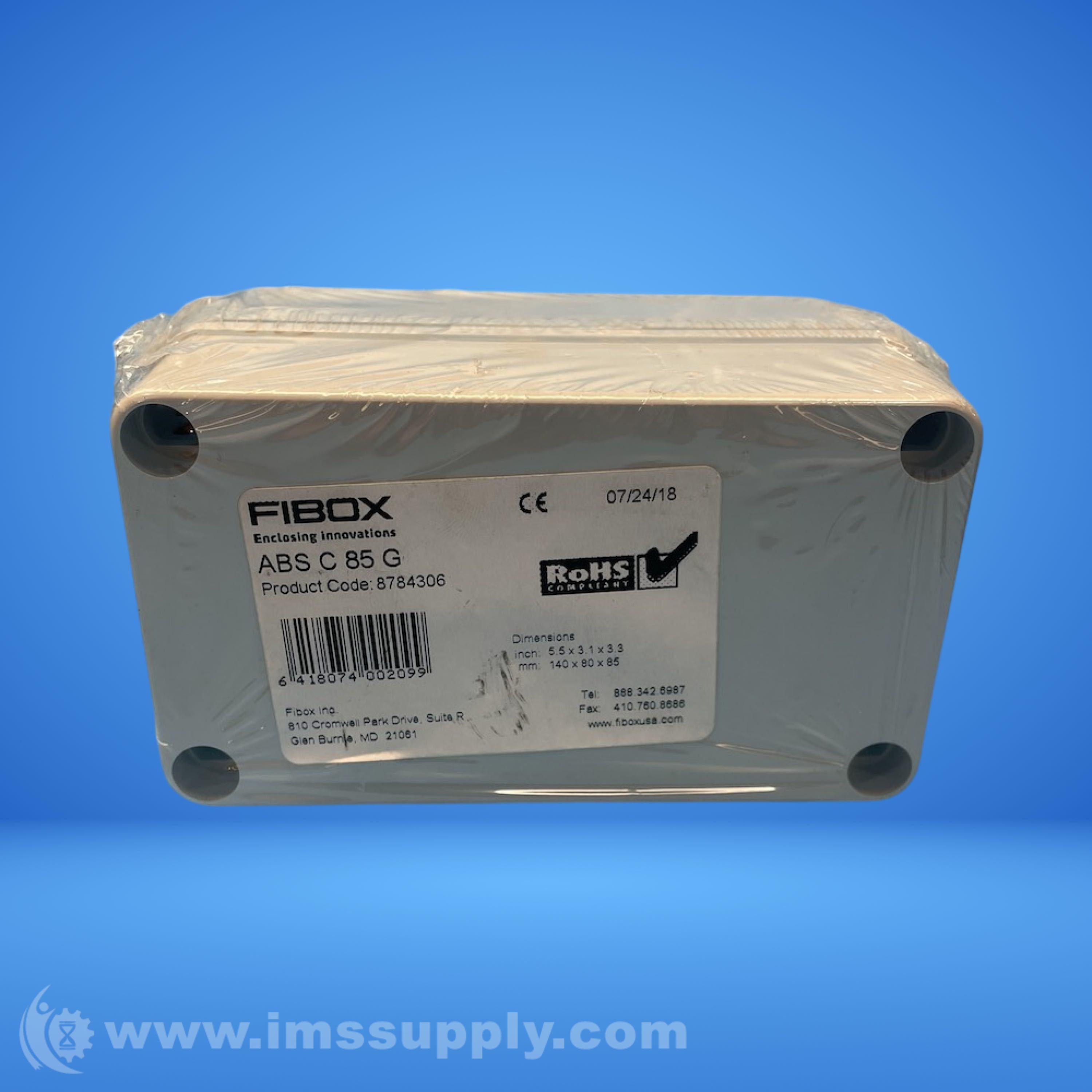 Fibox ABS C 85 G ABS Enclosure - IMS Supply