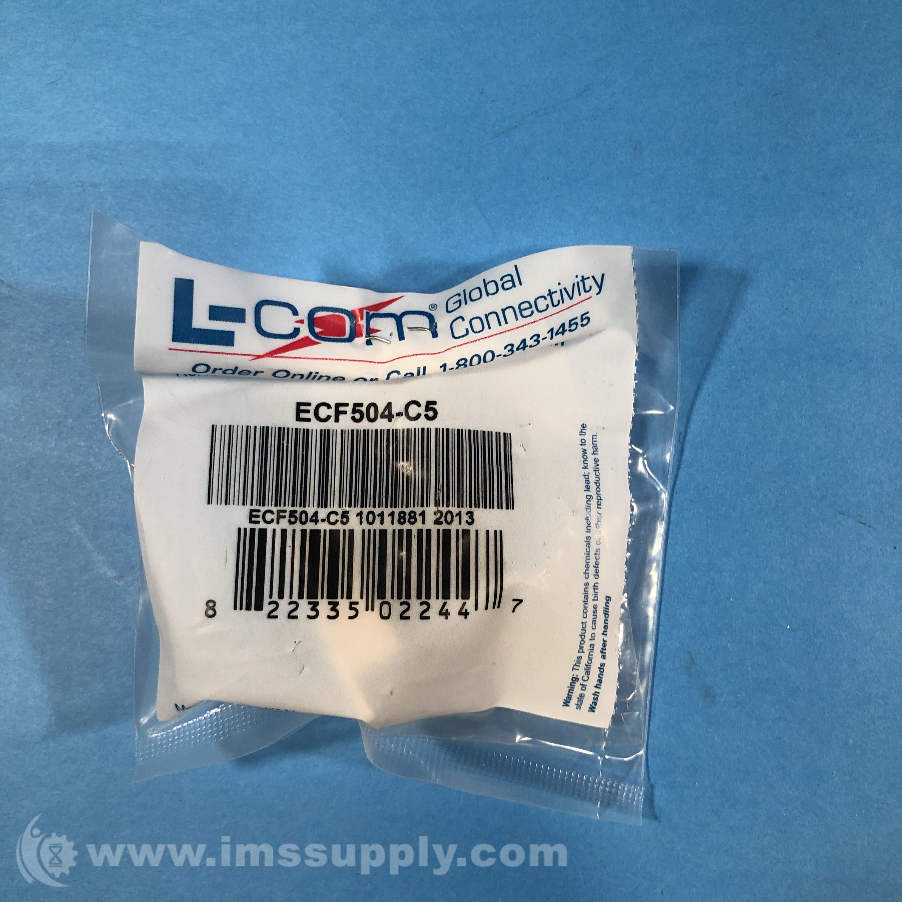 L Com ECF504-C5 Unshielded Coupler - IMS Supply