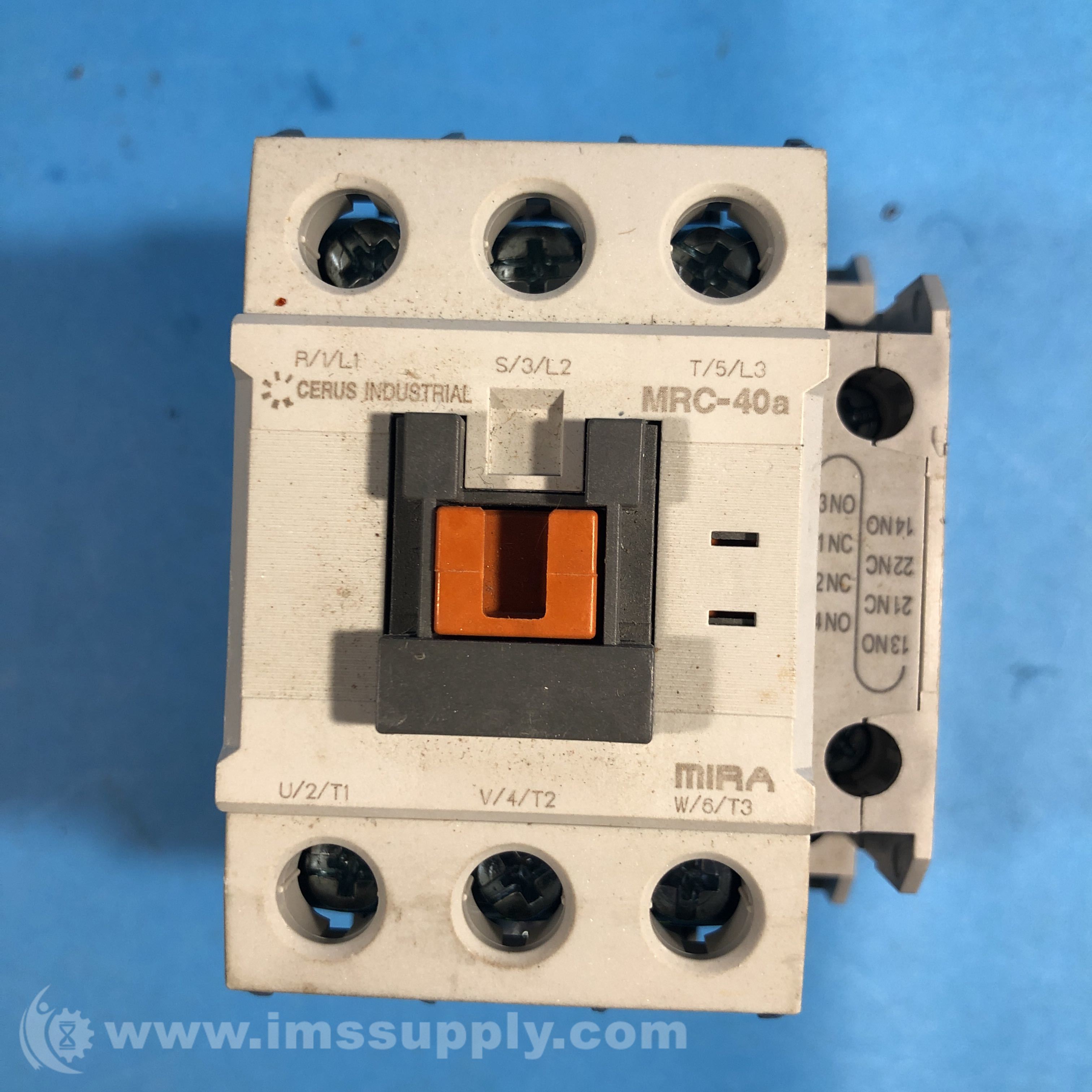 Cerus MRC-40A Contactor, 3P 40A 220V - IMS Supply
