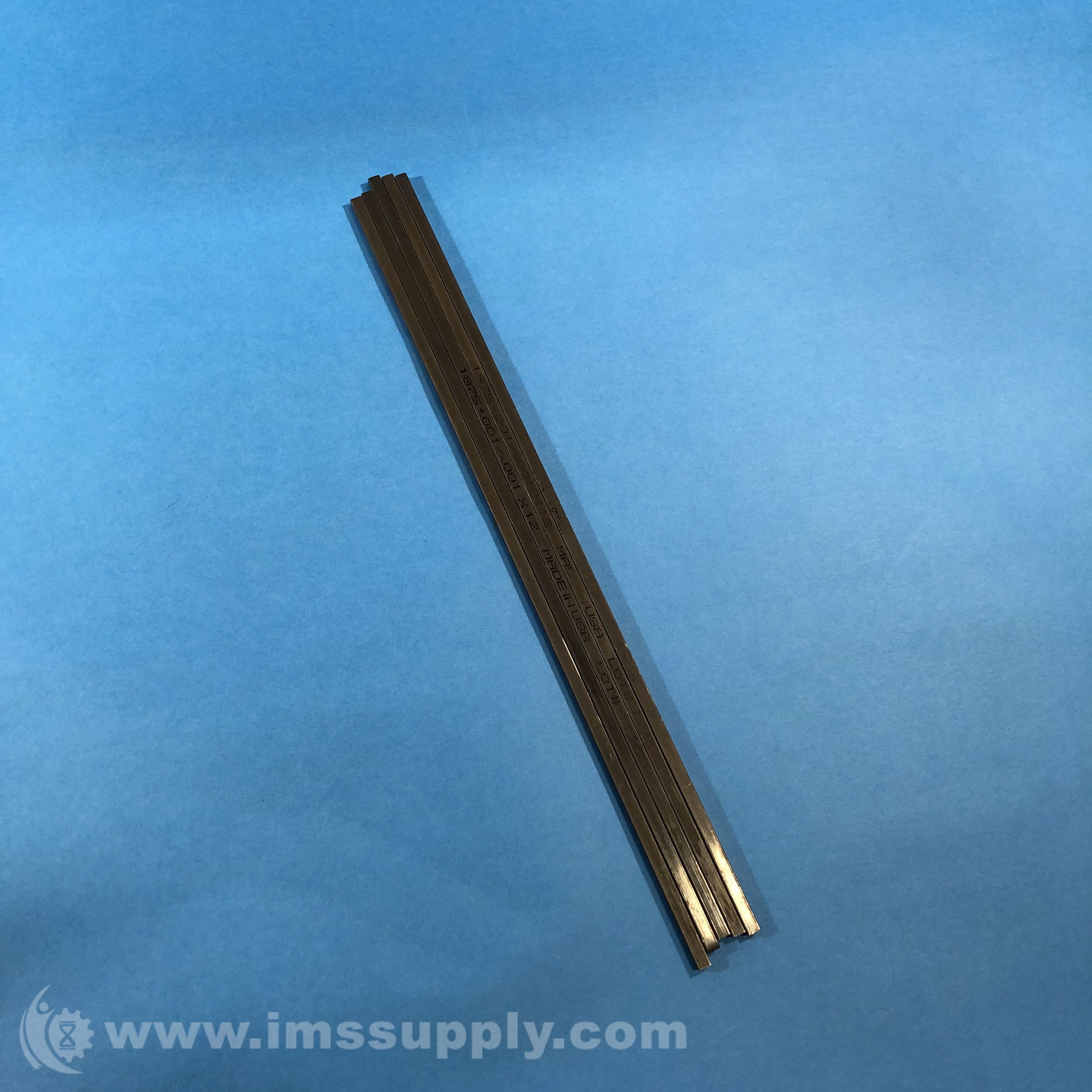 McMaster-Carr 98535A140 Pack of 5 Spring Steel Machine Key Stock - IMS ...