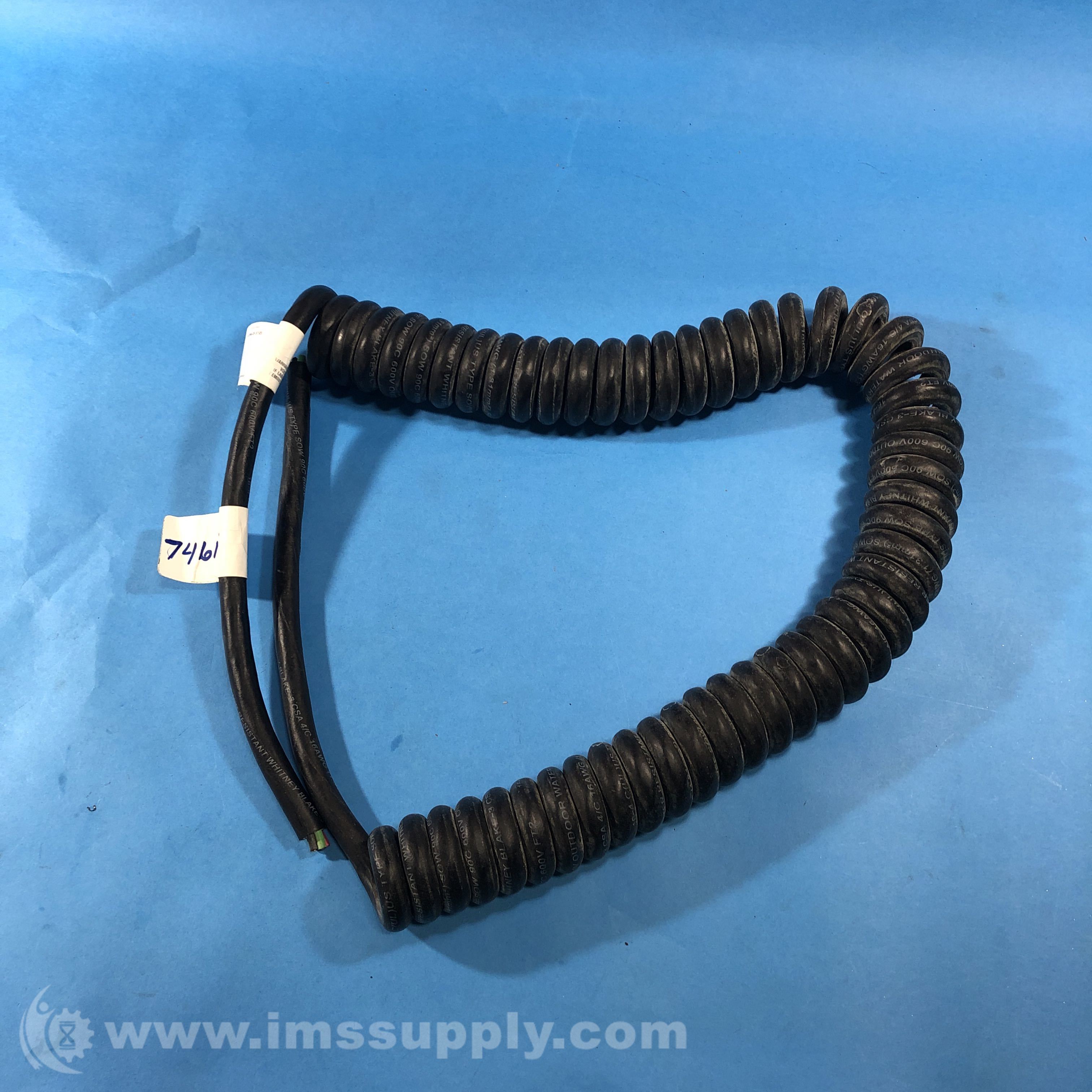 Whitney Blake Company 4-8094-89-91W Wire Coil Cable - IMS Supply