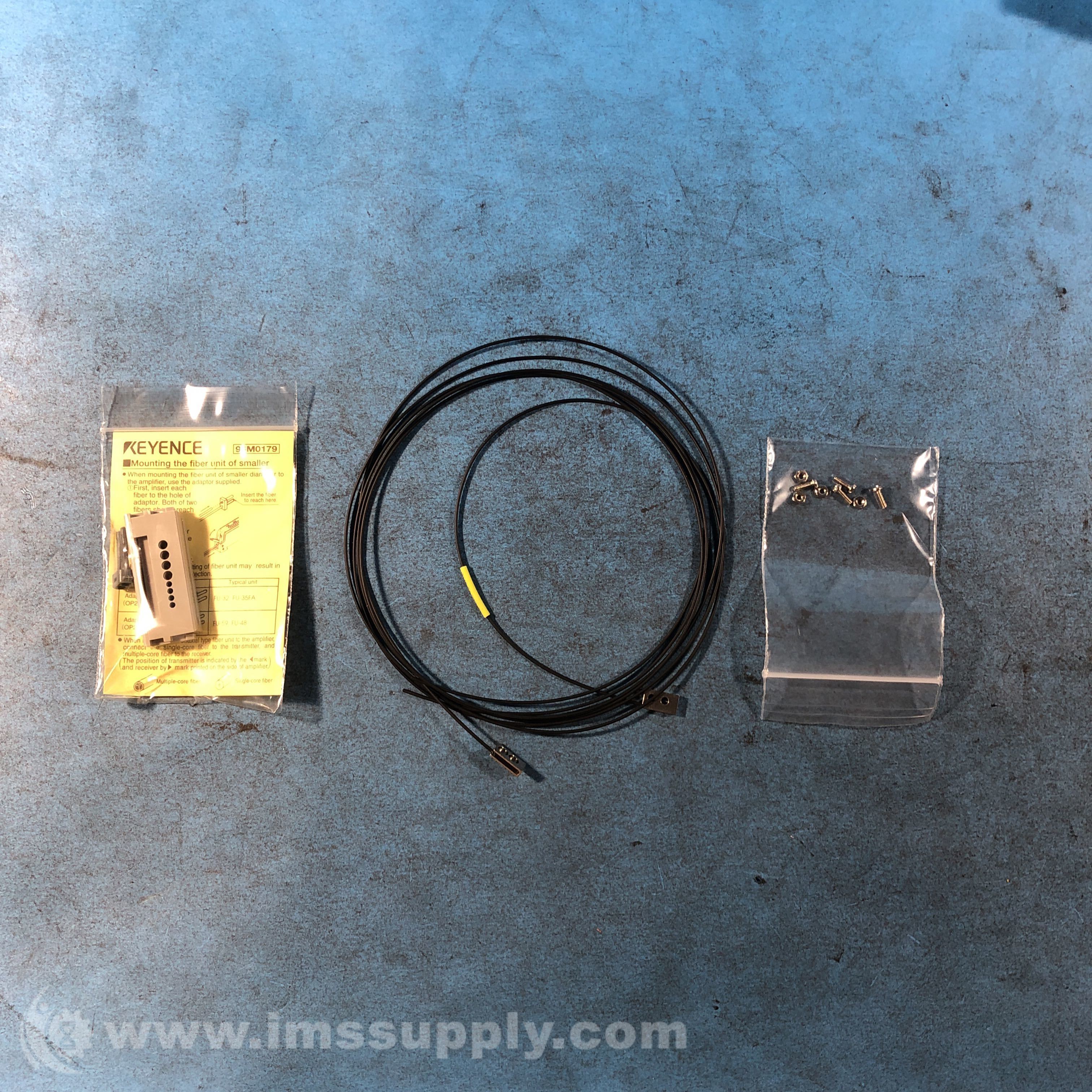 Keyence FU-57TZ Transmissive Thrubeam Fiber Optic Sensor Unit - IMS Supply