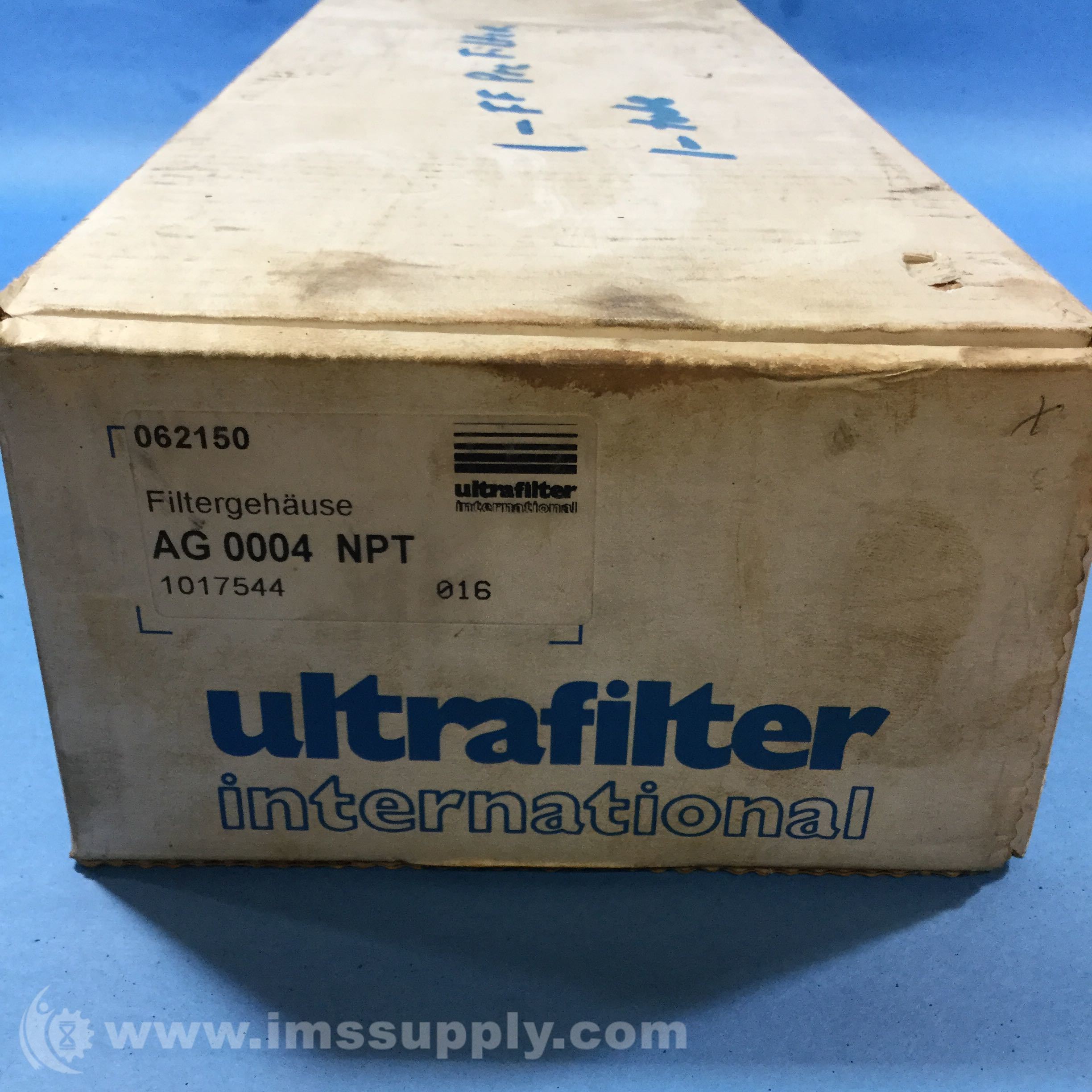 Ultrafilter Gmbh AG 0004 Economizer Filter - IMS Supply