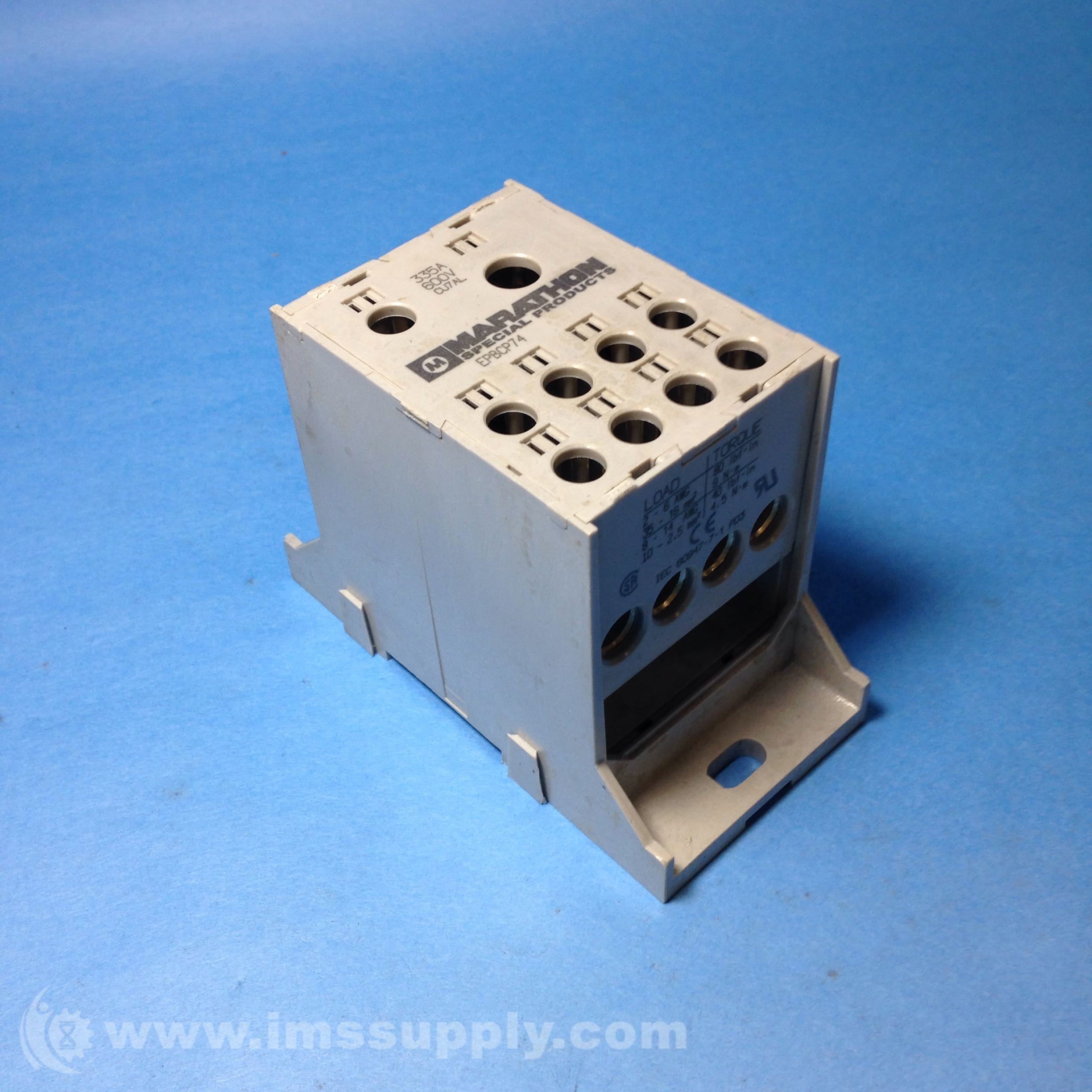 Marathon Special Products EPBCP74 Power Distribution Block - IMS Supply