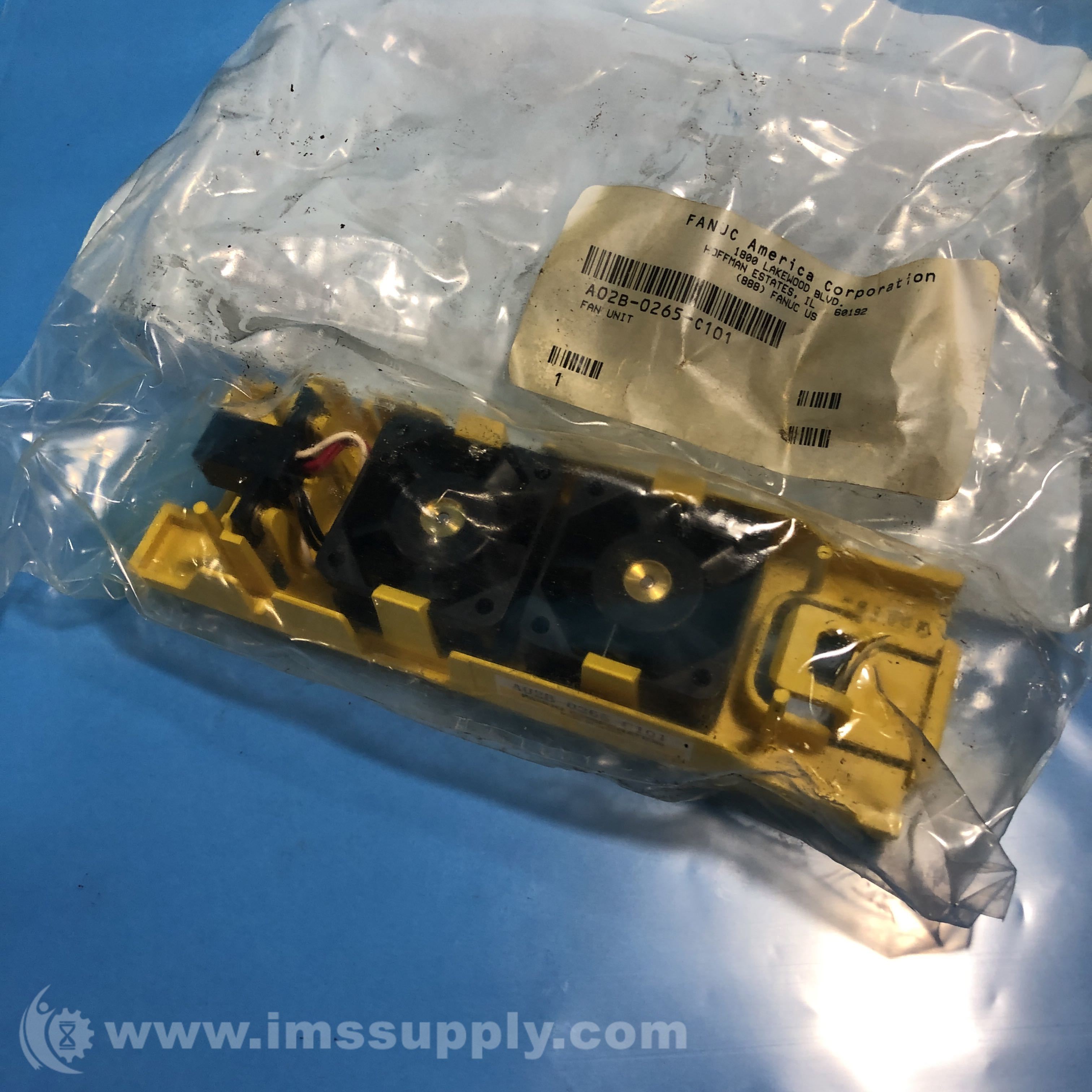 Fanuc A02B-0265-C101 Fan Unit Module, Twin Fan - IMS Supply