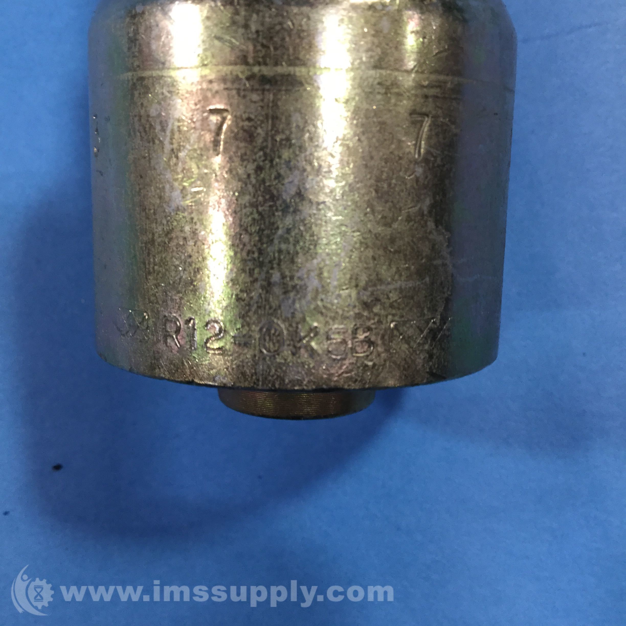 Parker R12-0K5B Crimp Style Hydraulic Hose Fitting - IMS Supply