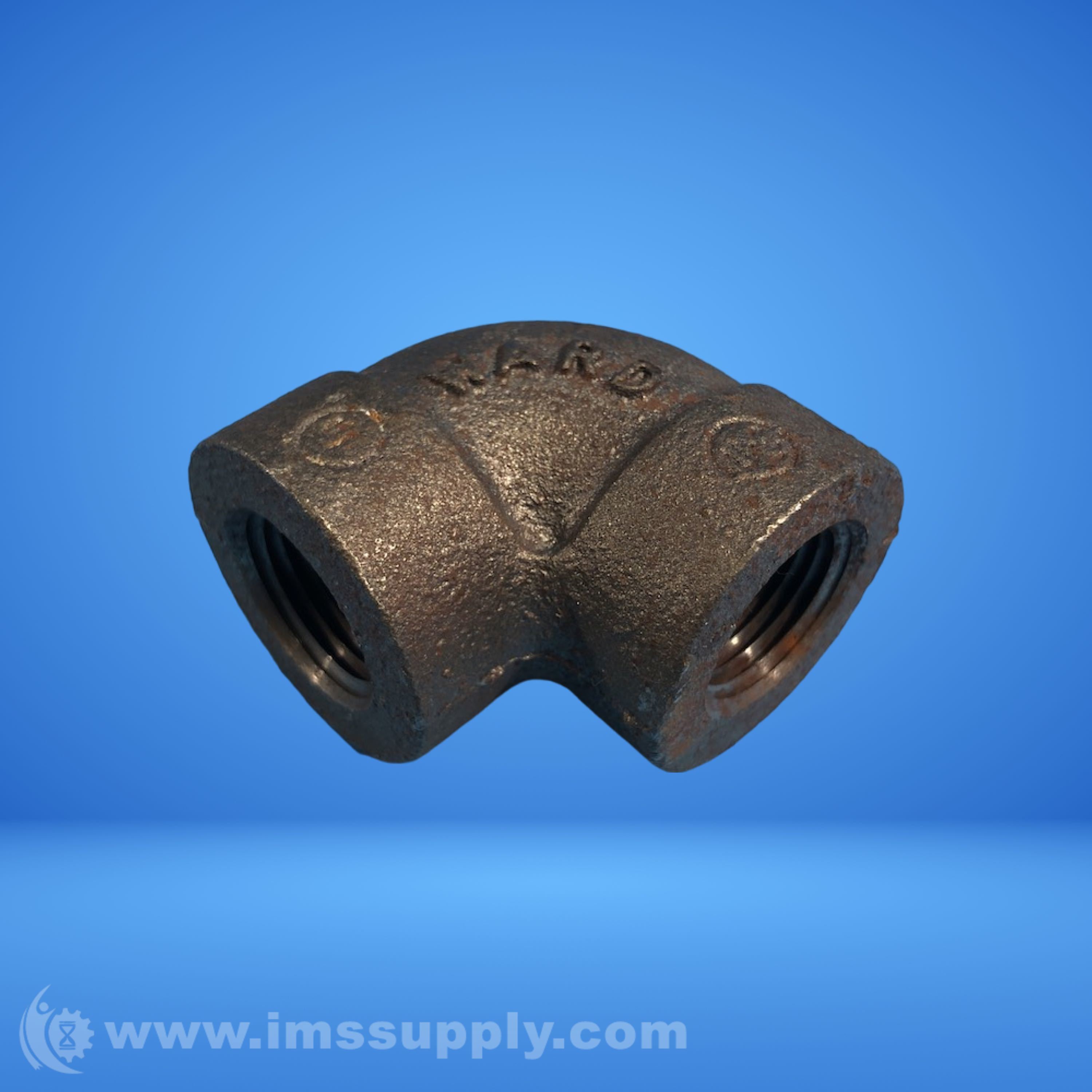 Ward 300 MI Iron 90 Degree Threaded ElbowÂ - IMS Supply