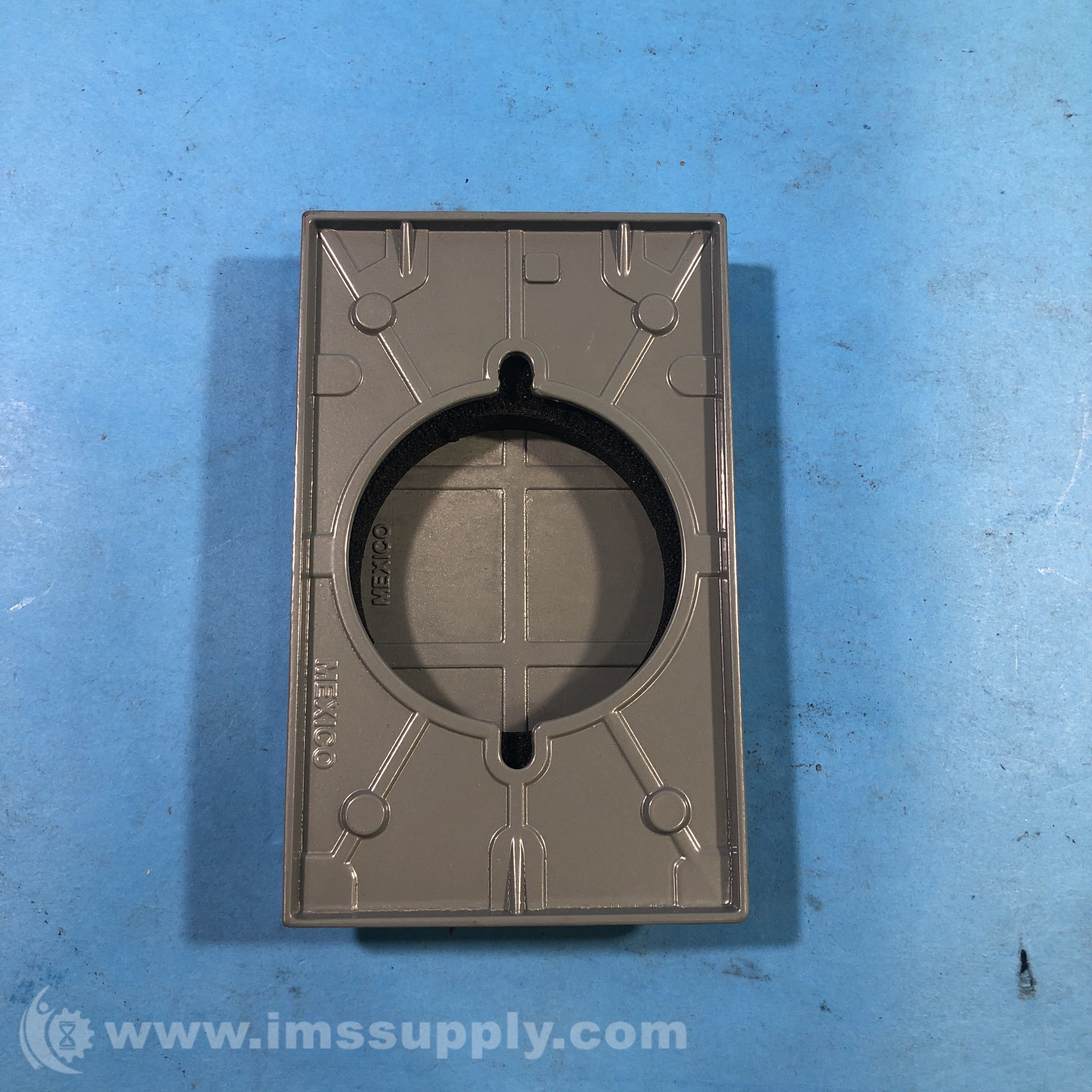 Red Dot Weatherproof Receptacle Power Outlet Cover - IMS Supply
