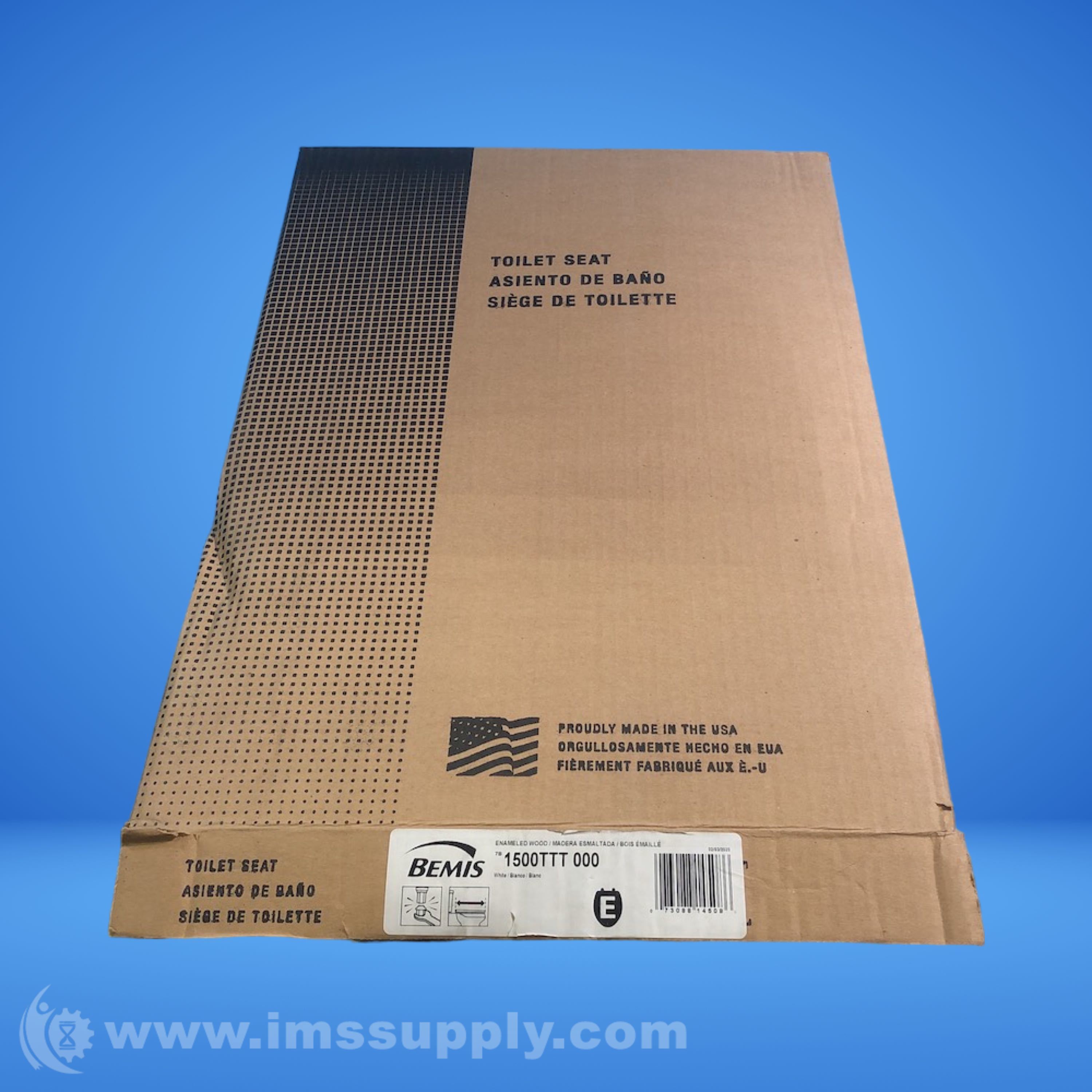 Bemis Manufacturing Co 1500TTT-000 Toilet Seat - IMS Supply