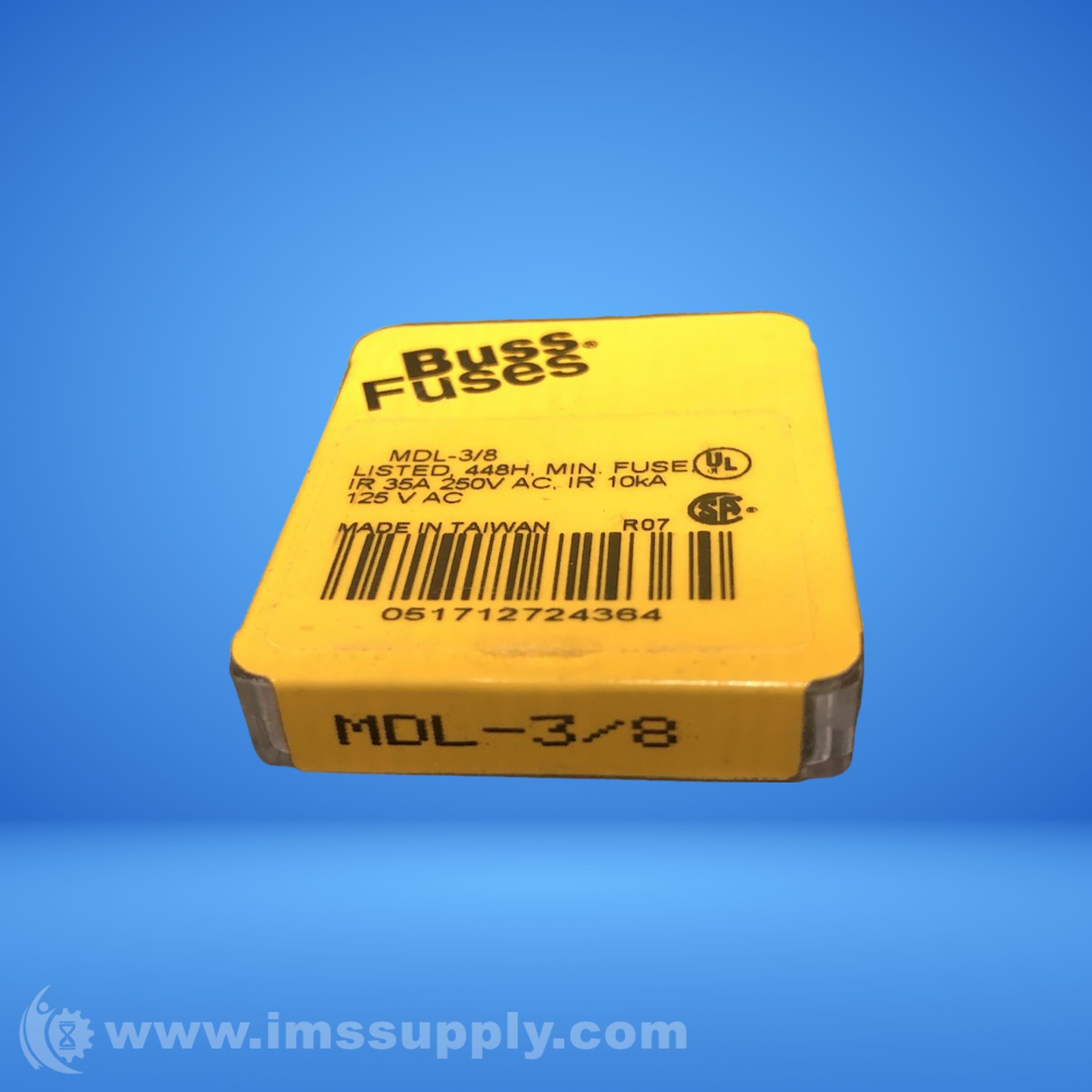 Cooper Bussmann MDL-3/8 - IMS Supply