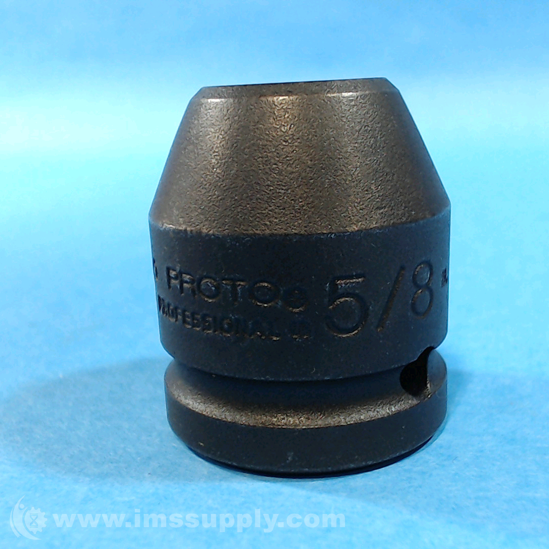 Proto Tools 85231025 Impact Socket, 3/4in Drive, 5/8in Socket - IMS Supply