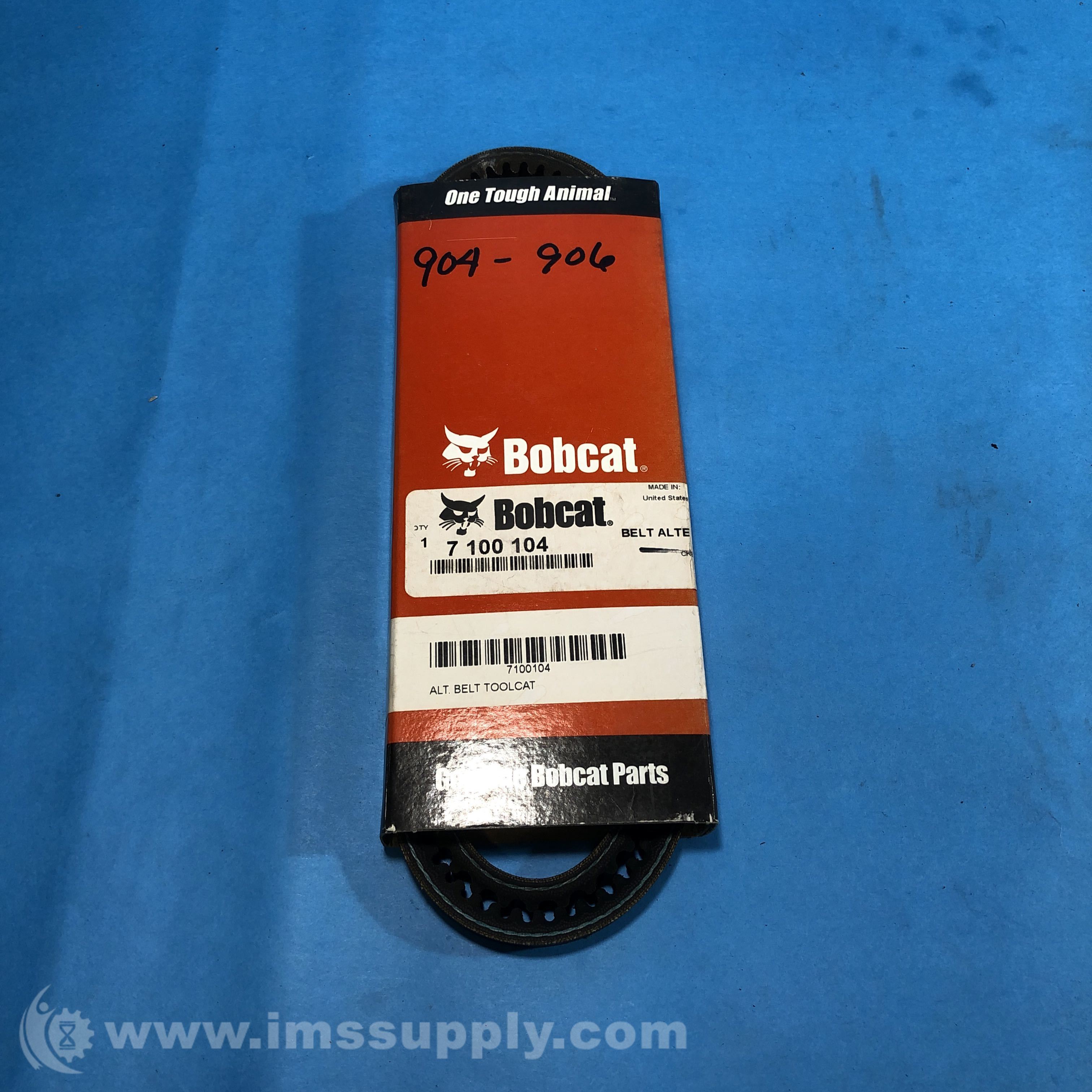 Bobcat 7100104 Alternator Belt - IMS Supply