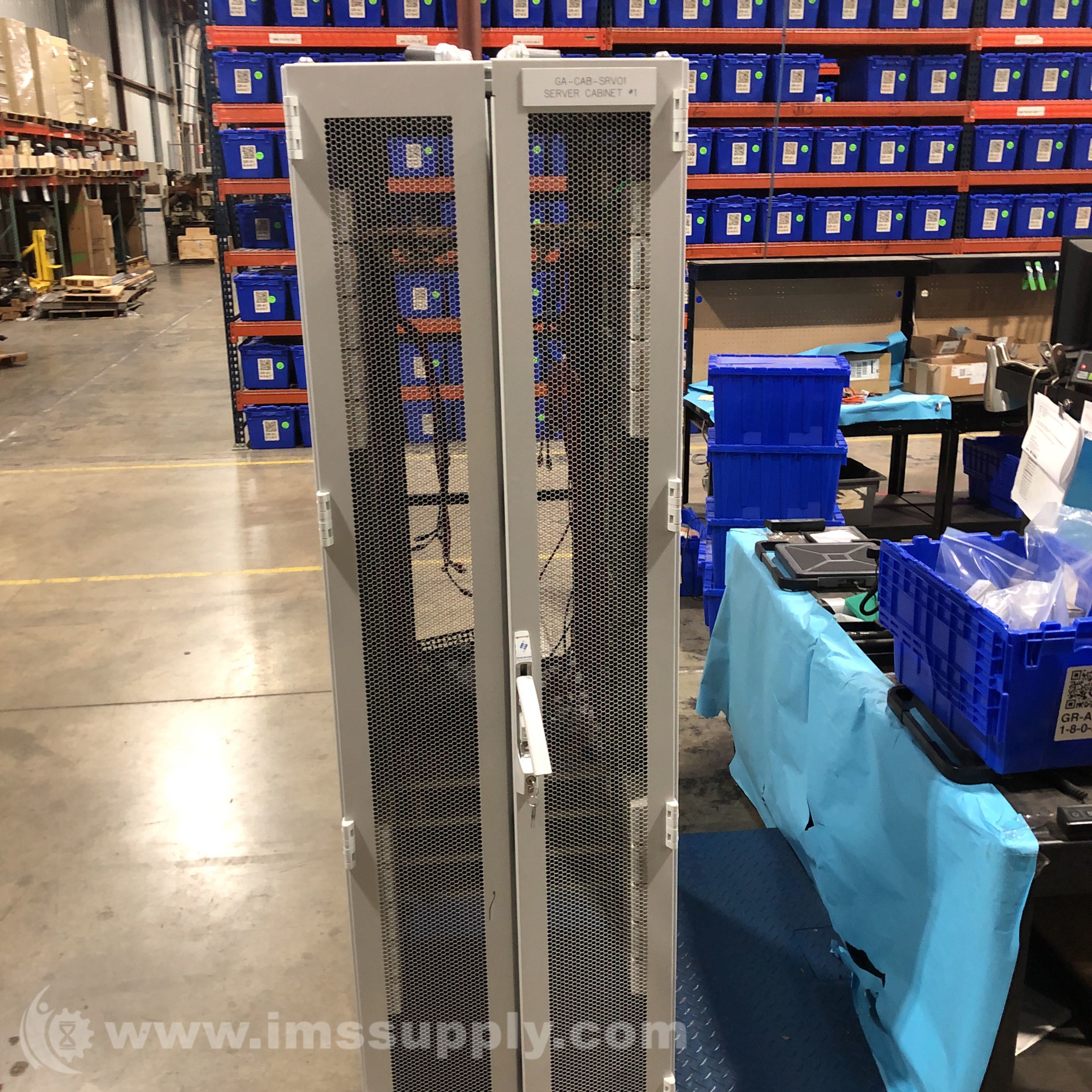 Emerson 52 x 81 x 25 Enclosed Server Rack - IMS Supply