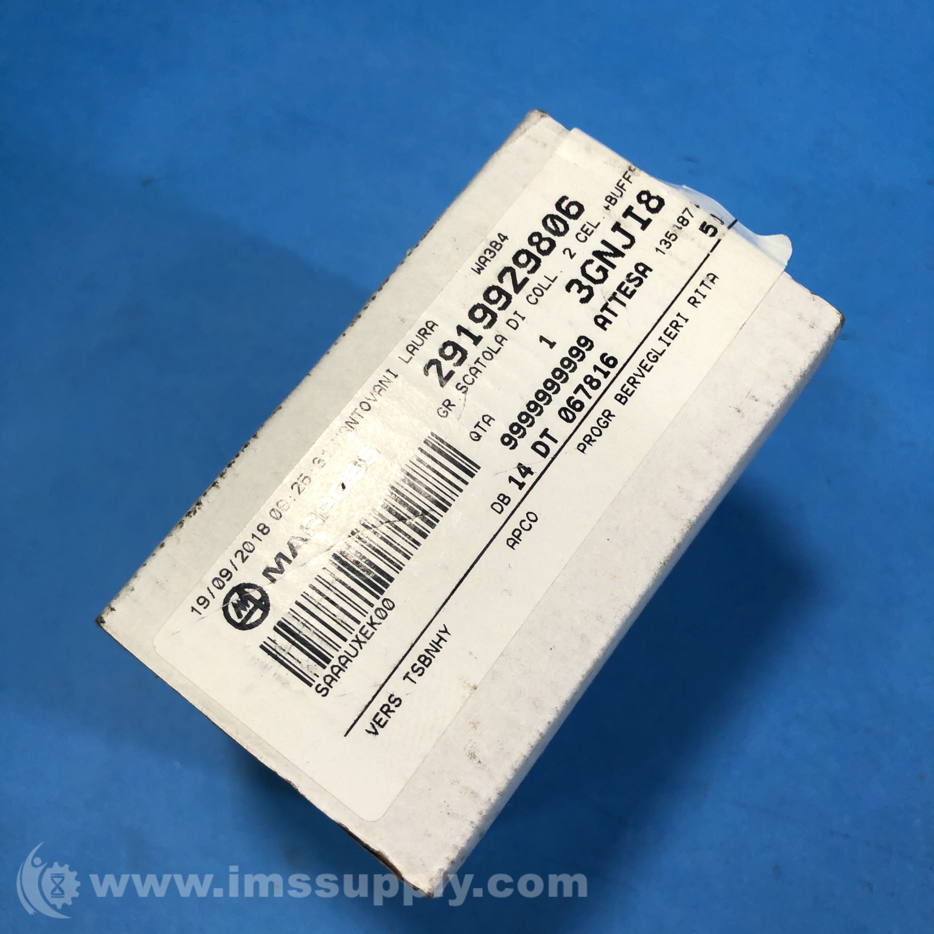 Marposs 2919929806 Junction Box 2 Cel. + Buffer - IMS Supply