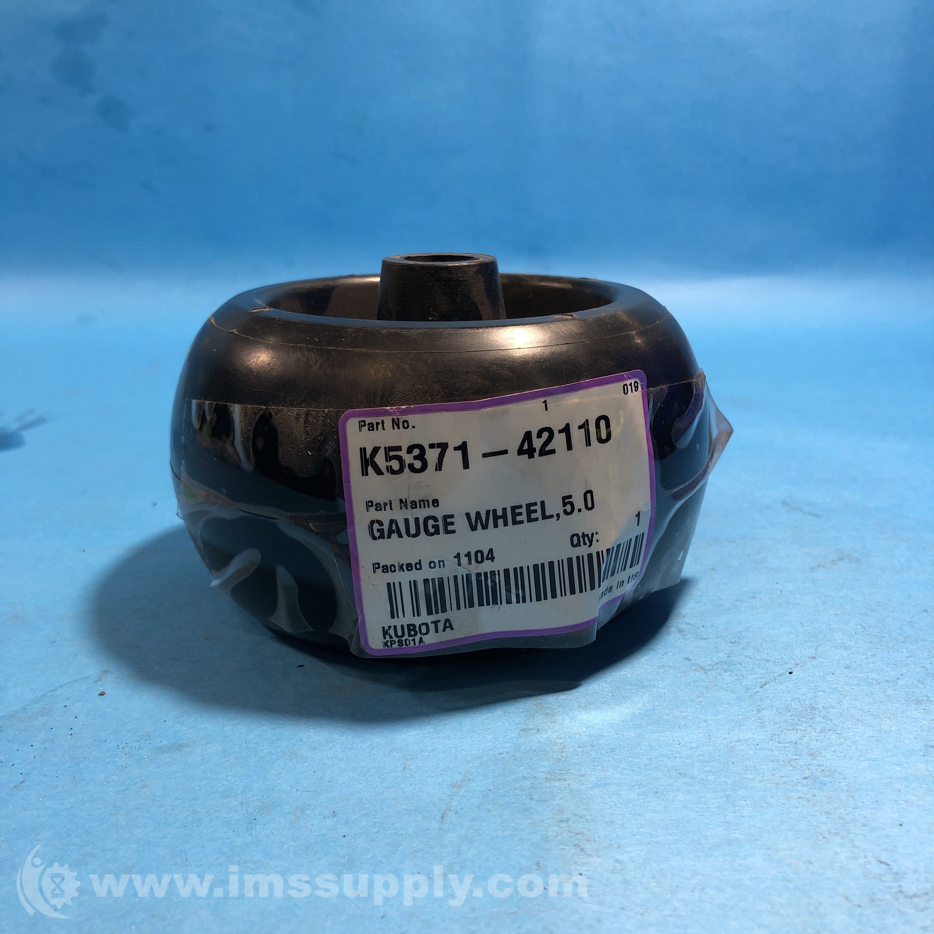 Kubota K5371-42110 Gauge Wheel 5.0 62mm Shaft Length - IMS Supply