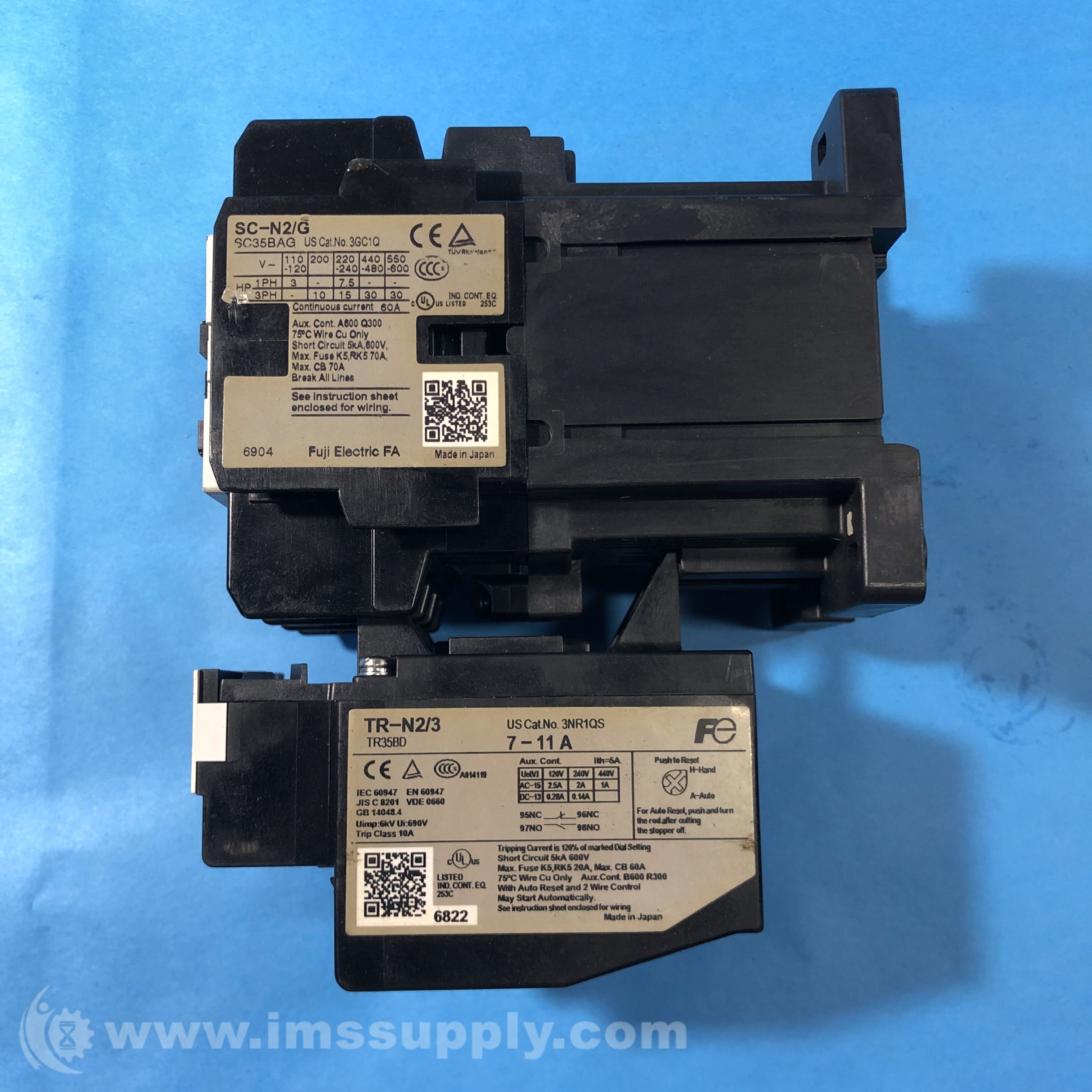 Fuji Electric SC-N2/G Magnetic Contactor - IMS Supply
