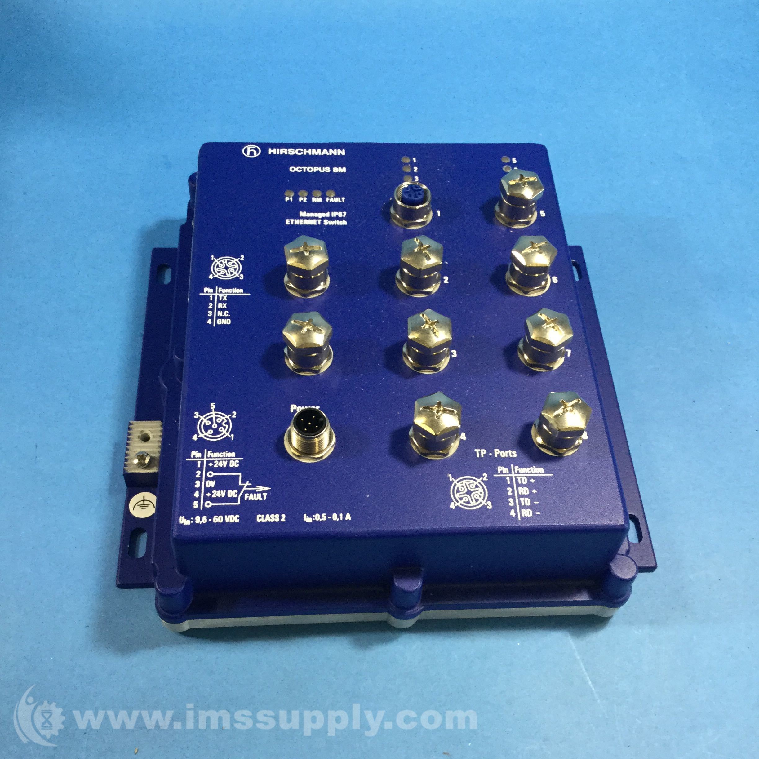 Hirschmann Octopus 8M Ethernet Switch - IMS Supply