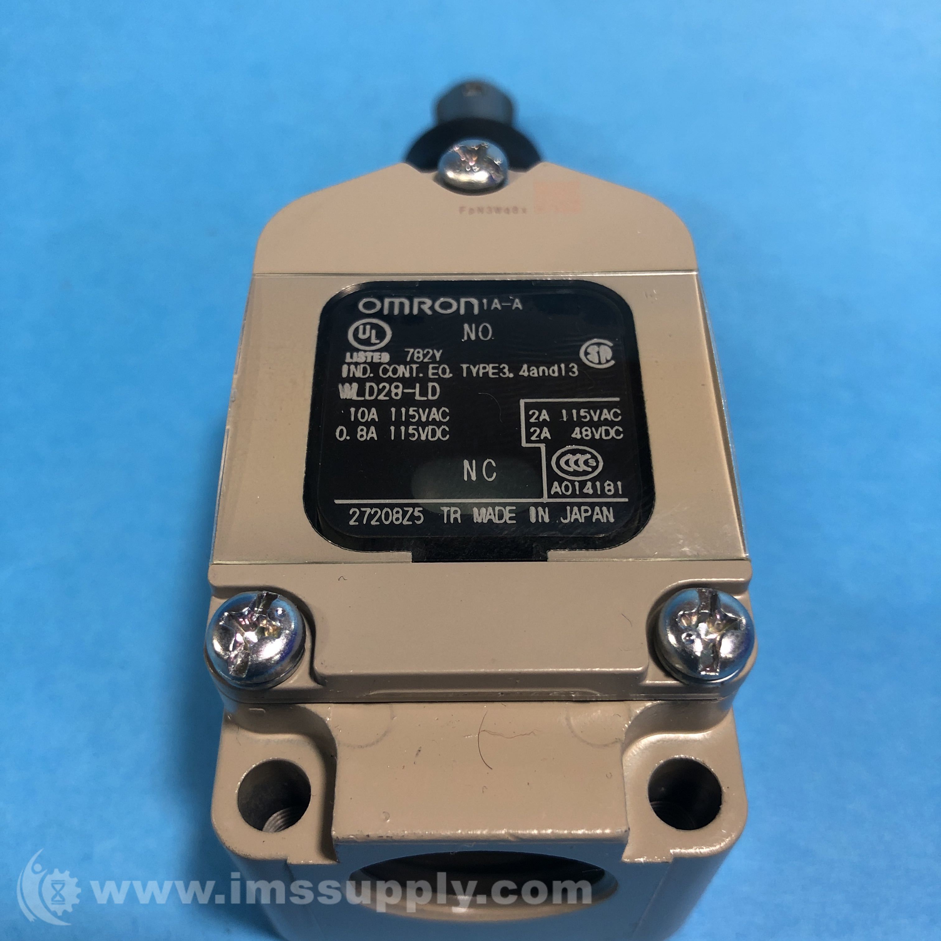 Omron WLD28-LD Limit Switch - IMS Supply