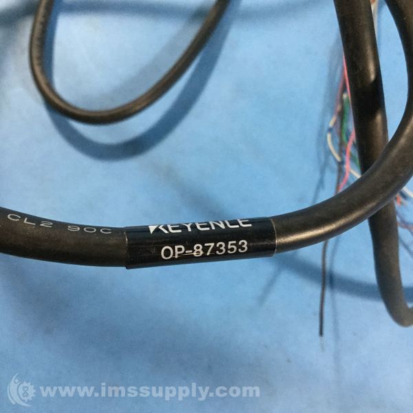 Keyence OP-87353 Control Cable, NFPA79 Compatible, 2 m - IMS Supply