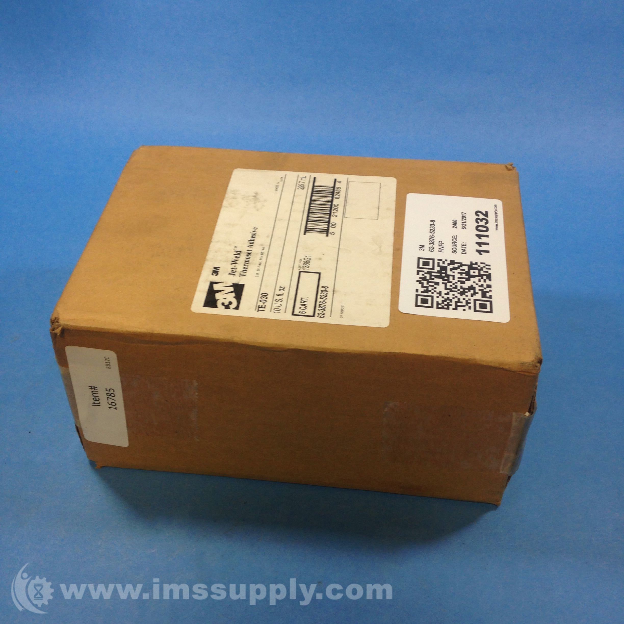 3M TE-030 Scotch-Weld Polyurethane Reactive Adhesive Cartridge - IMS Supply