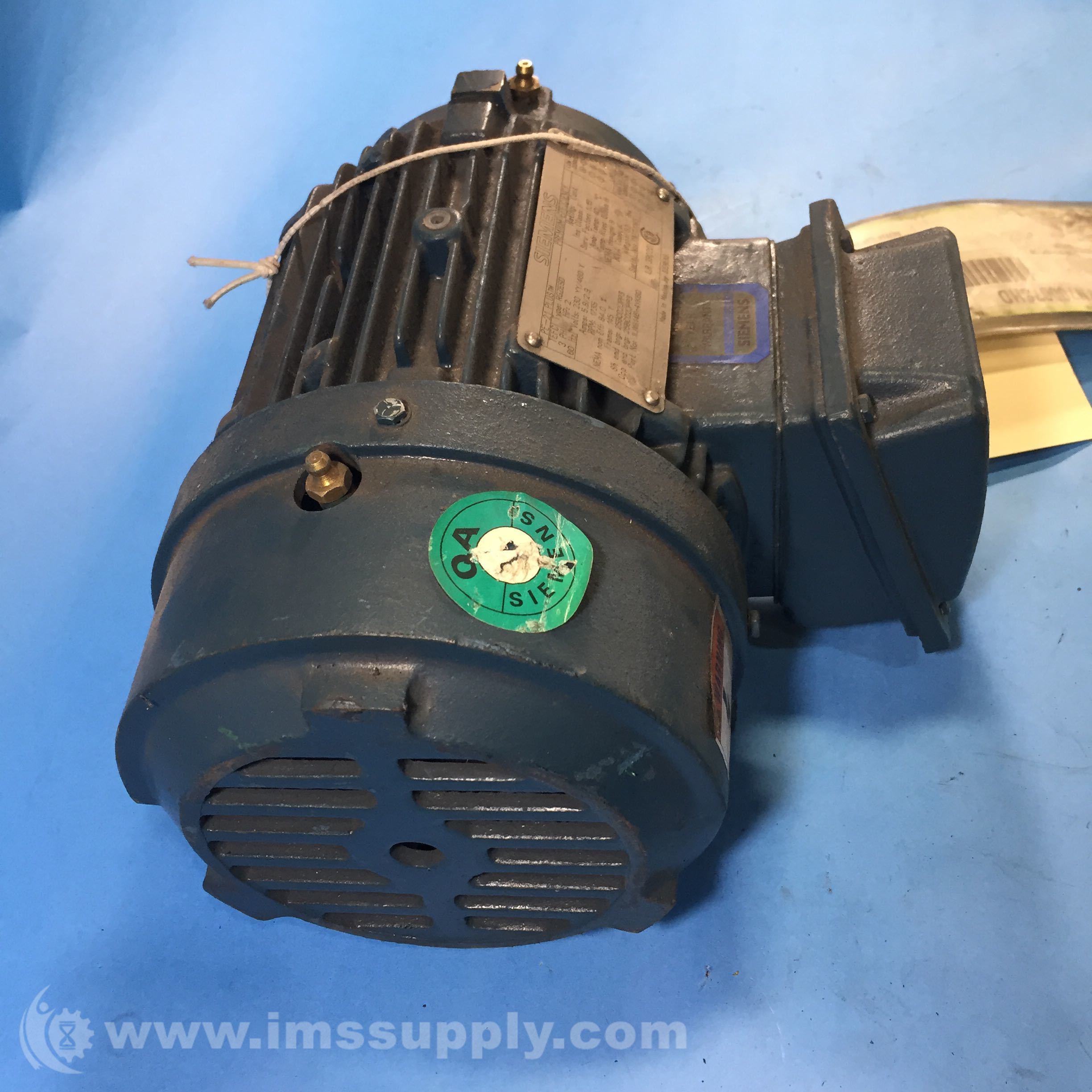 Siemens 1LA9146-4YK60 PE-21 Plus AC Motor, 1735 RPM - IMS Supply