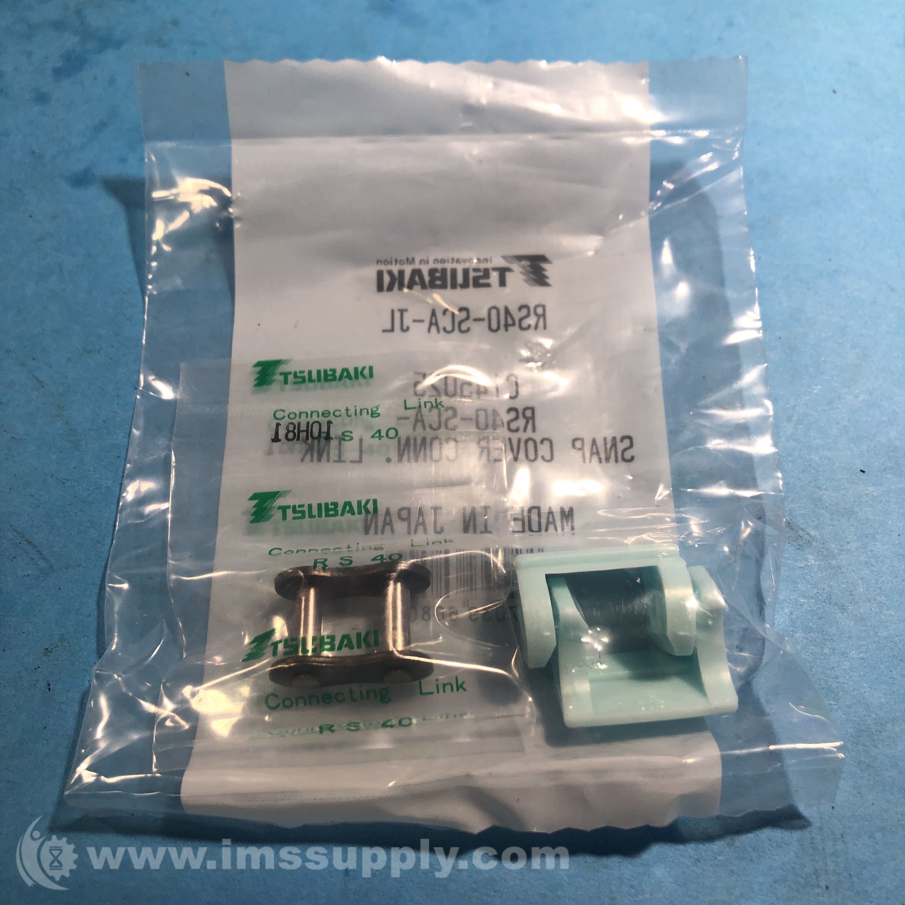 Tsubaki Chain Co. RS40-SCA-240L-3M 120 Link Plastic Roller Chain - IMS ...