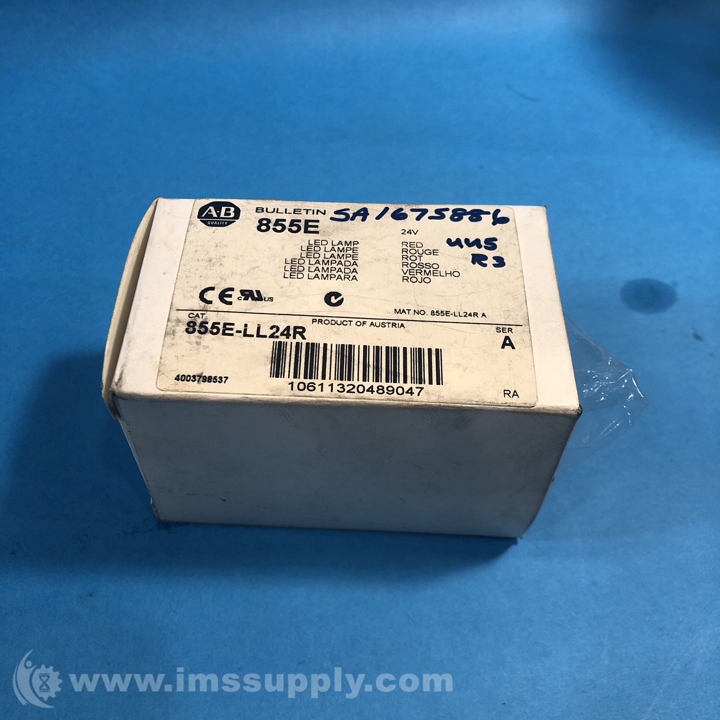 Allen Bradley 855E-LL24R Series A Stack Light,LED Lamp - IMS Supply