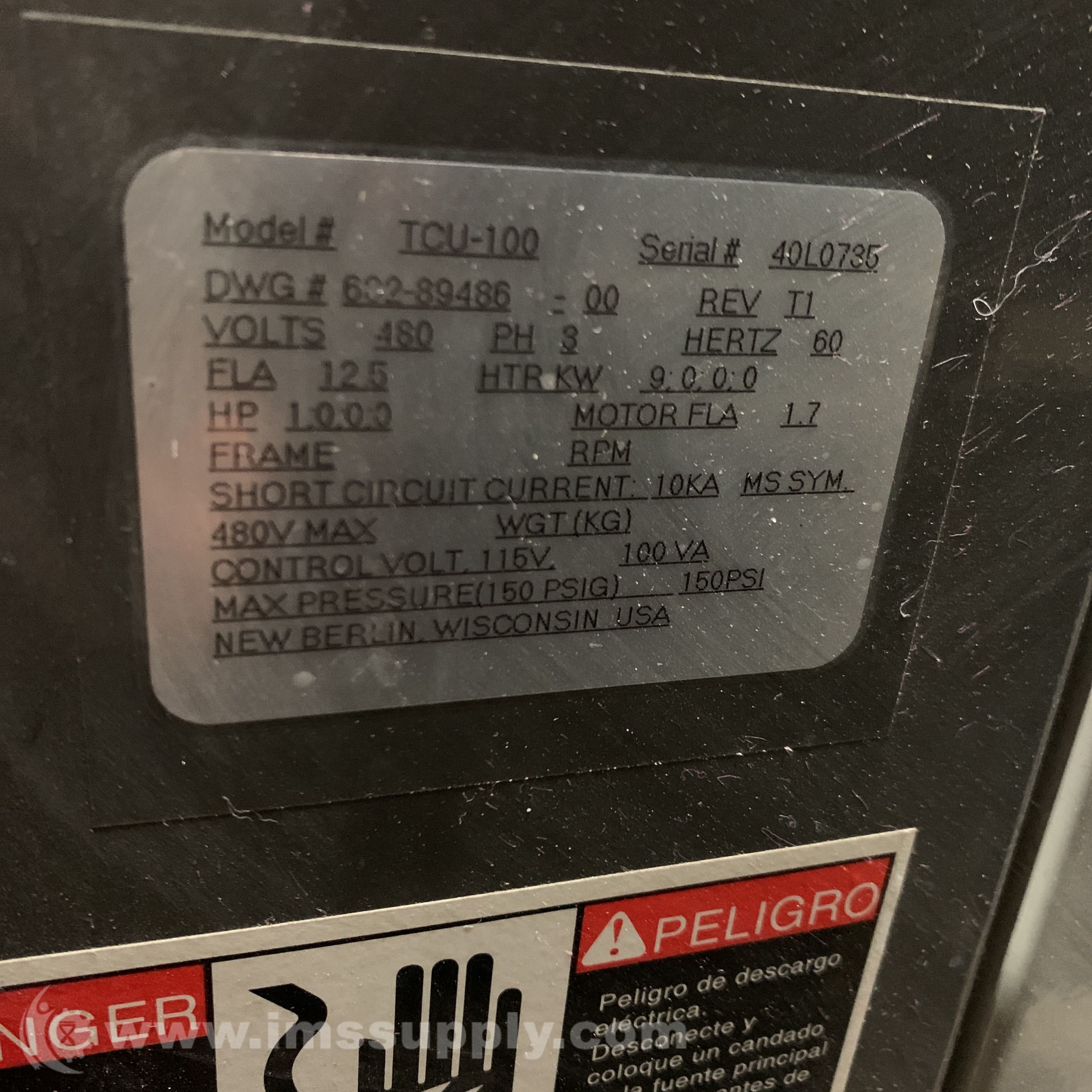 Acs TCU-100 Water Temperature Control Unit - IMS Supply