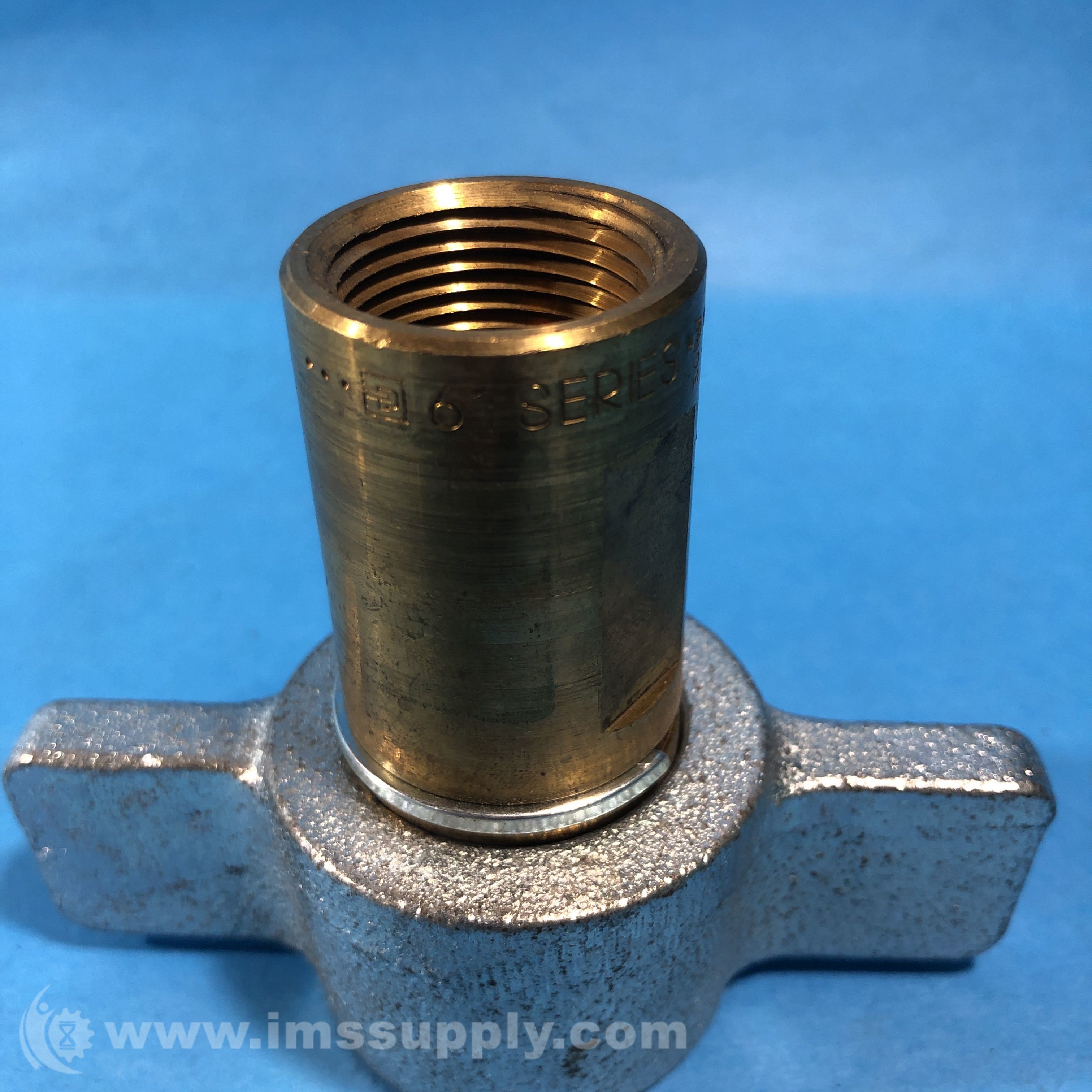 Parker 61 Series Brass Wing Nut Coupling - IMS Supply