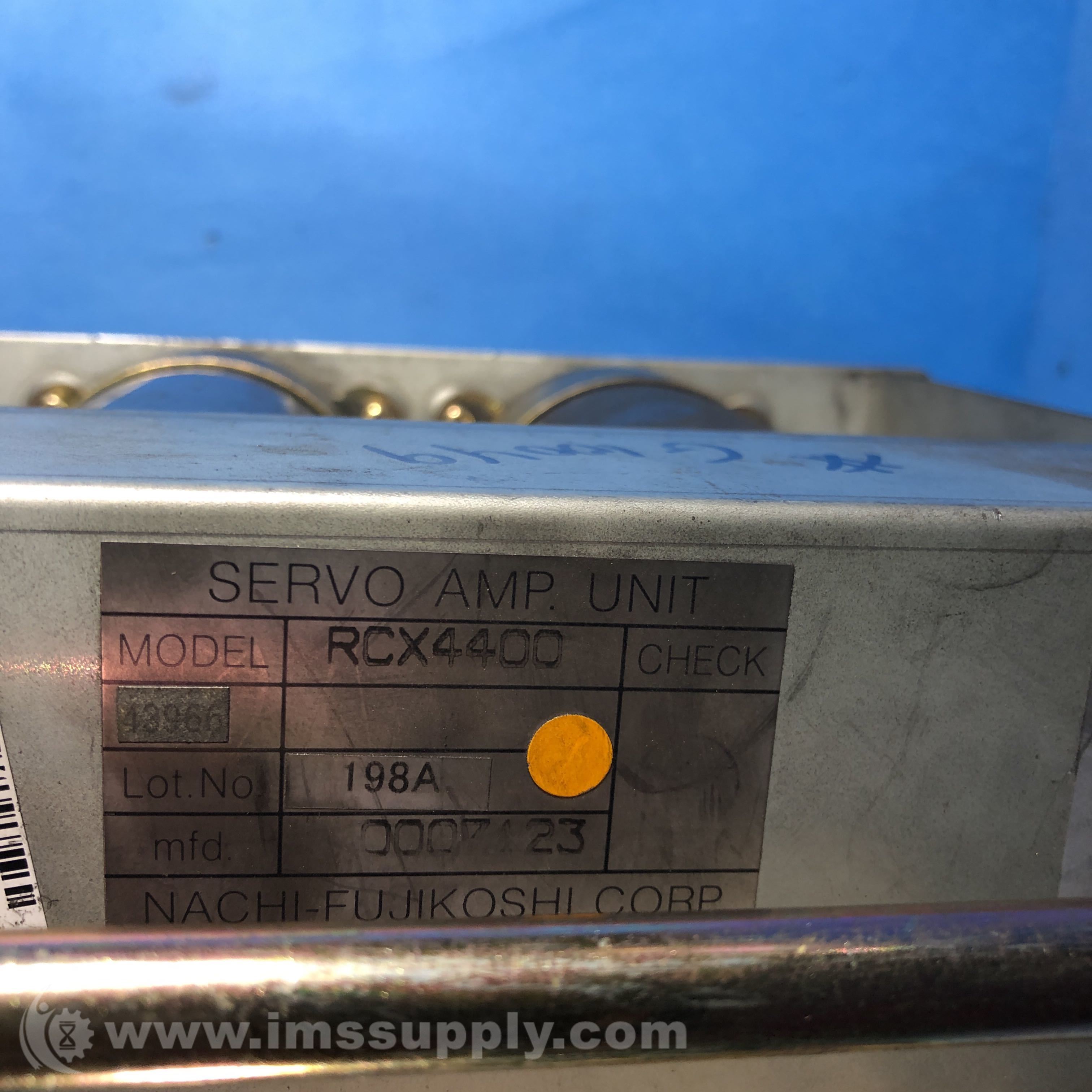 Nachi Fujikoshi Corp RCX4400 Servo Amplifier Unit - IMS Supply