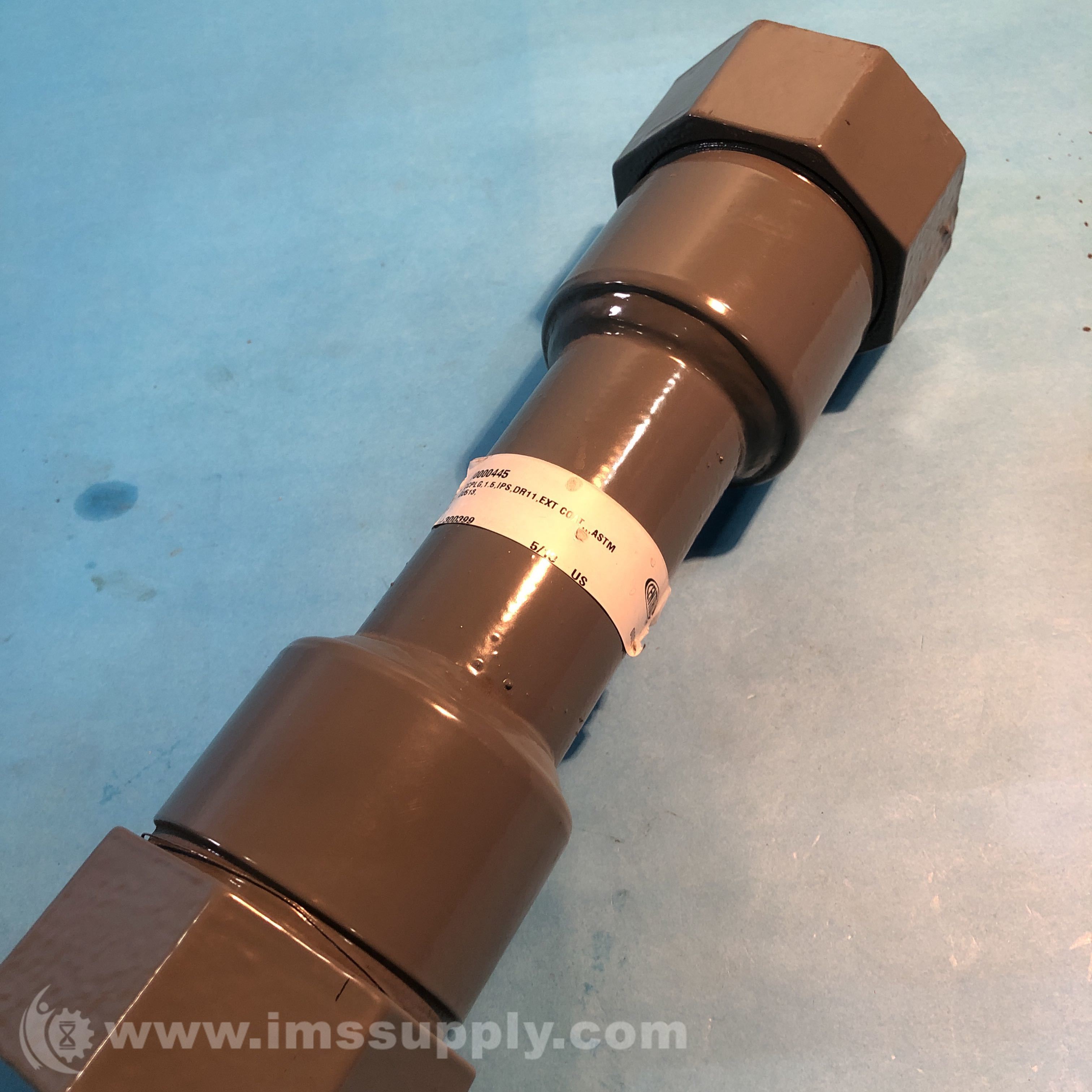 Central Plastics 10000445 1-1/2 inch Compression Coupling - IMS Supply