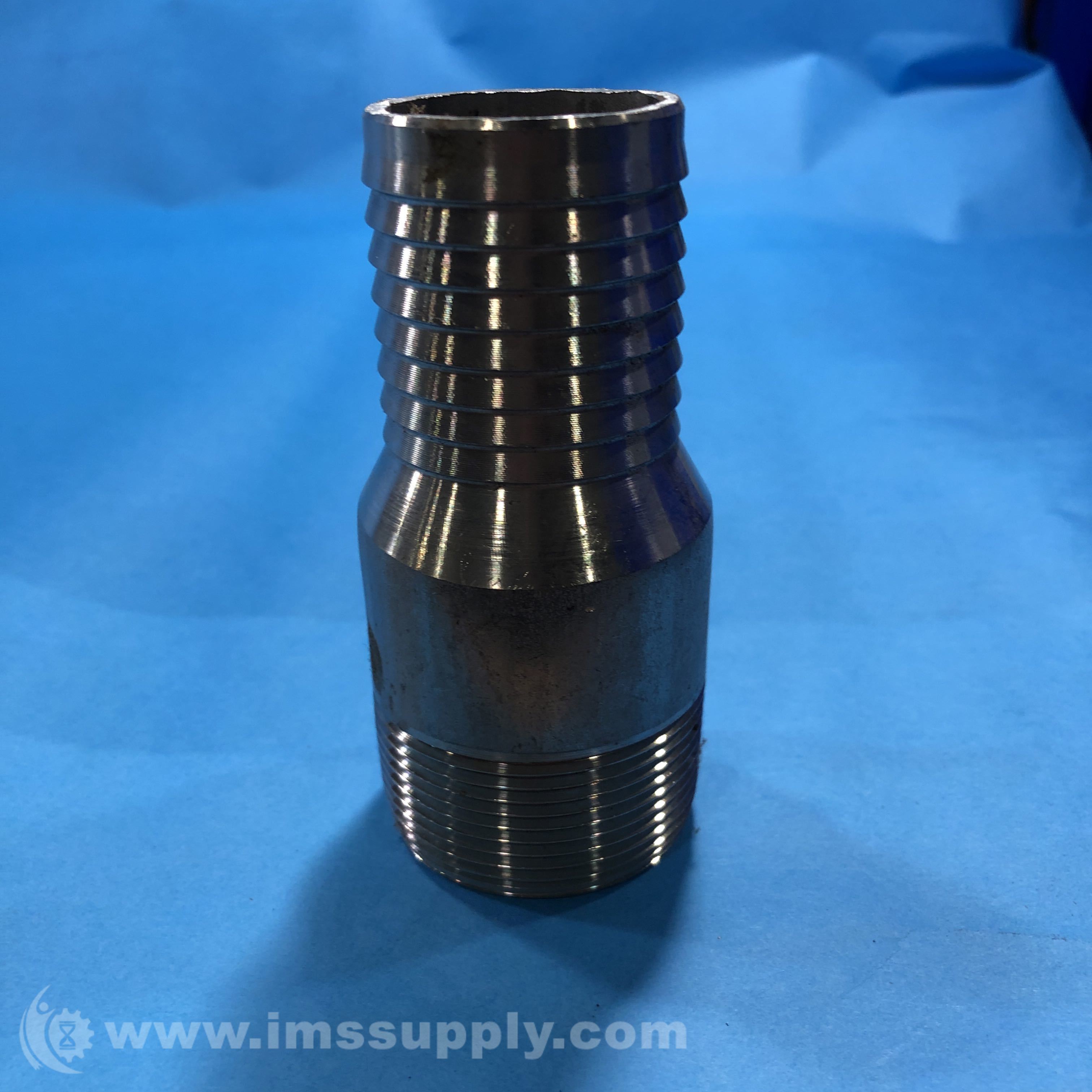 Steel Threaded Male to Barbed Male Hose Fitting - IMS Supply