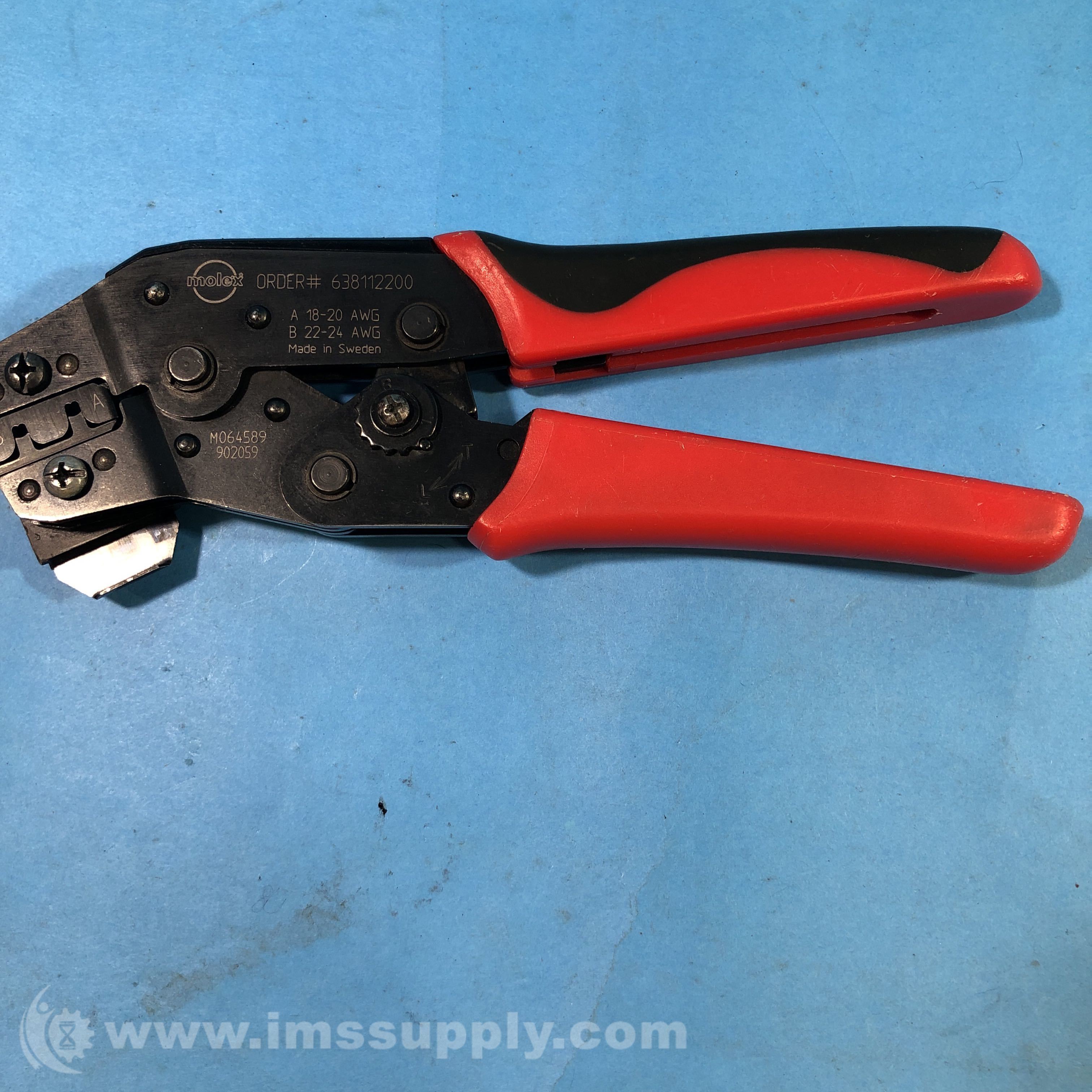 Molex 63811-2200 Crimper / Crimping Tool CRIMPER - IMS Supply