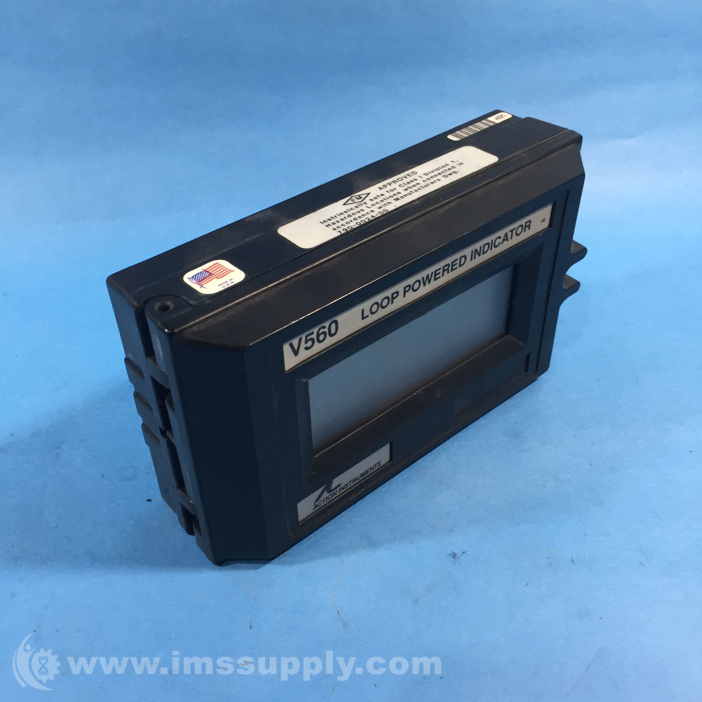 Action Instruments V560 Loop Powered LCD Indicator - IMS Supply