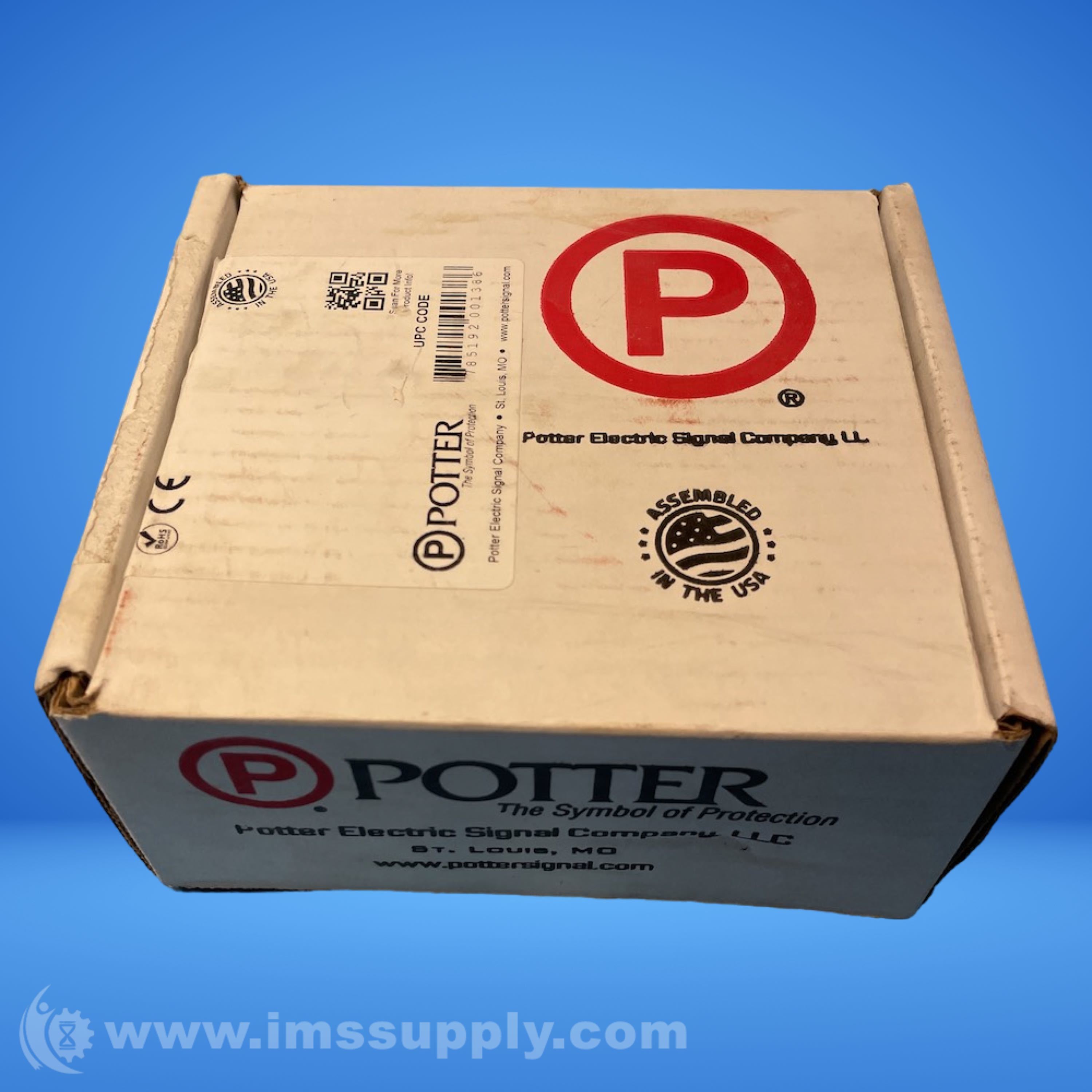 Potter 1806120 Indoor Electric Bell - IMS Supply