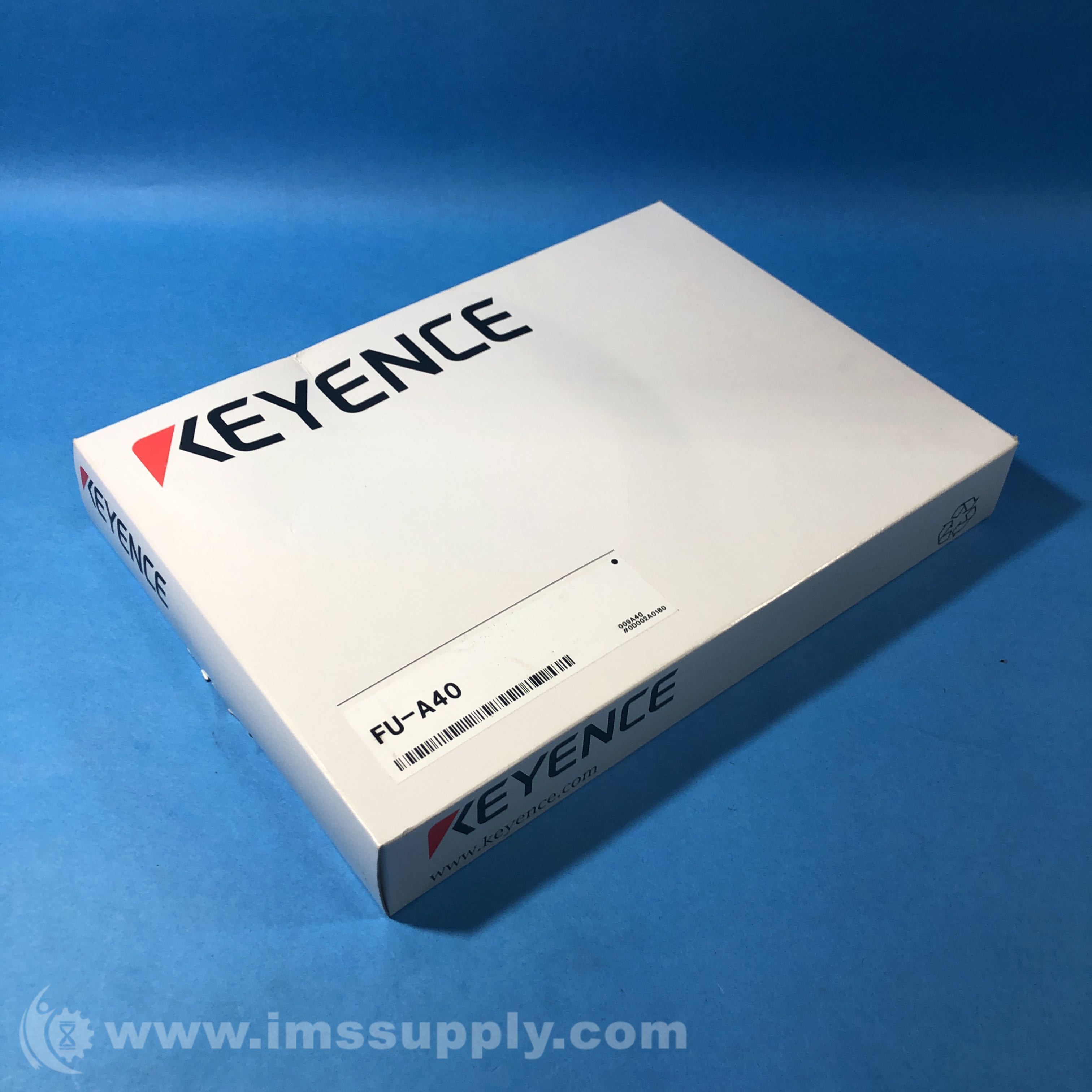 Keyence FU-A40 Fiber Unit, Array Thrubeam 40 mm - IMS Supply
